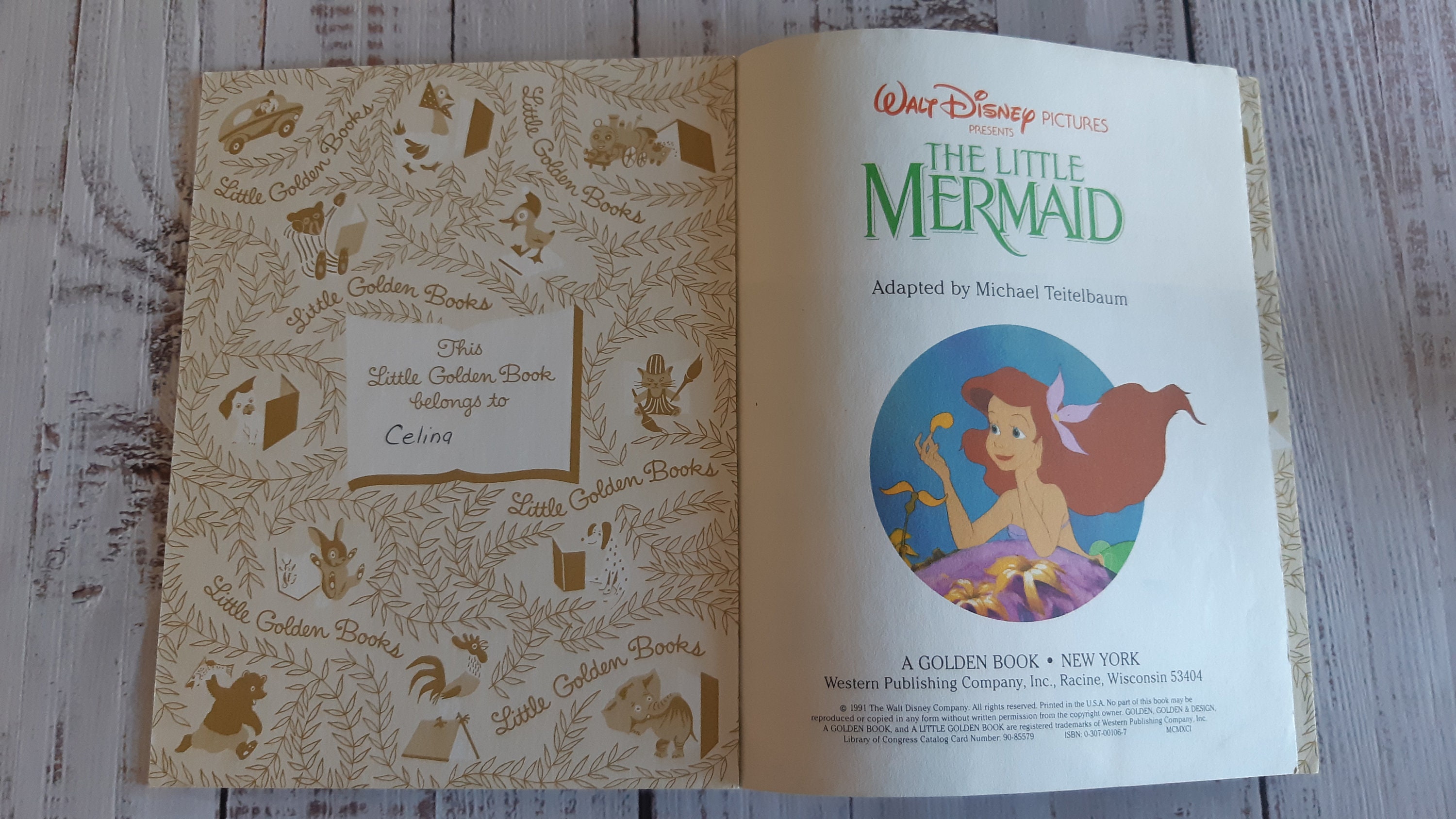The Little Mermaid Little Golden Book / Little Golden Children's ...