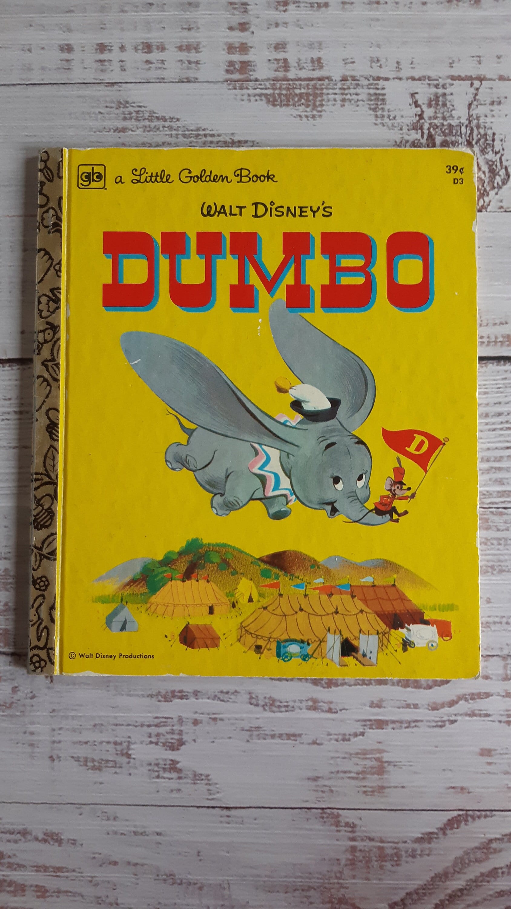 Walt Disney's Dumbo Little Golden Book / Little Golden - Etsy