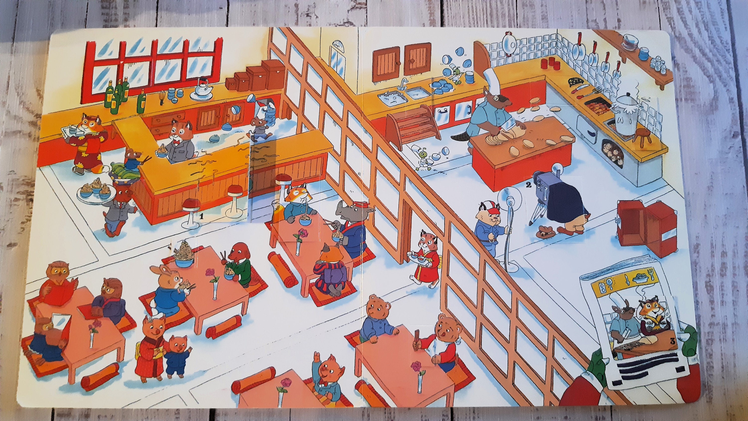 Vintage the Busy World of Richard Scarry Flap Book 1997/ Richard Scarry ...