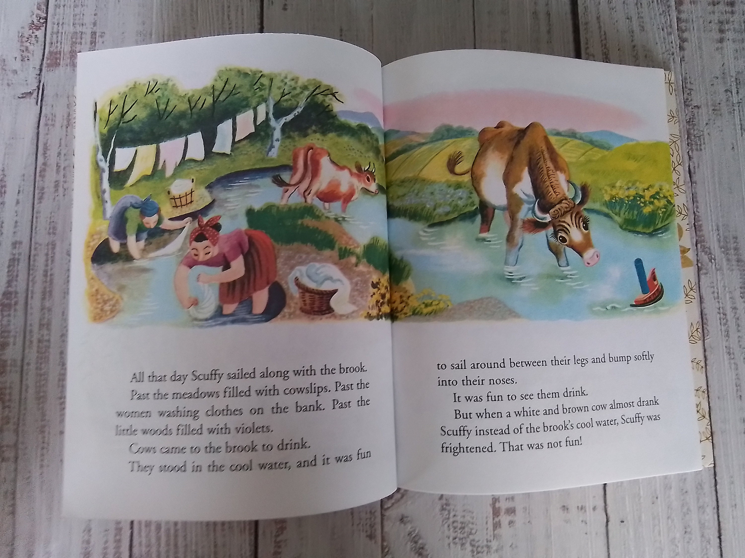 Scuffy the Tugboat Little Golden Book/ Vintage 1983 Golden Book ...