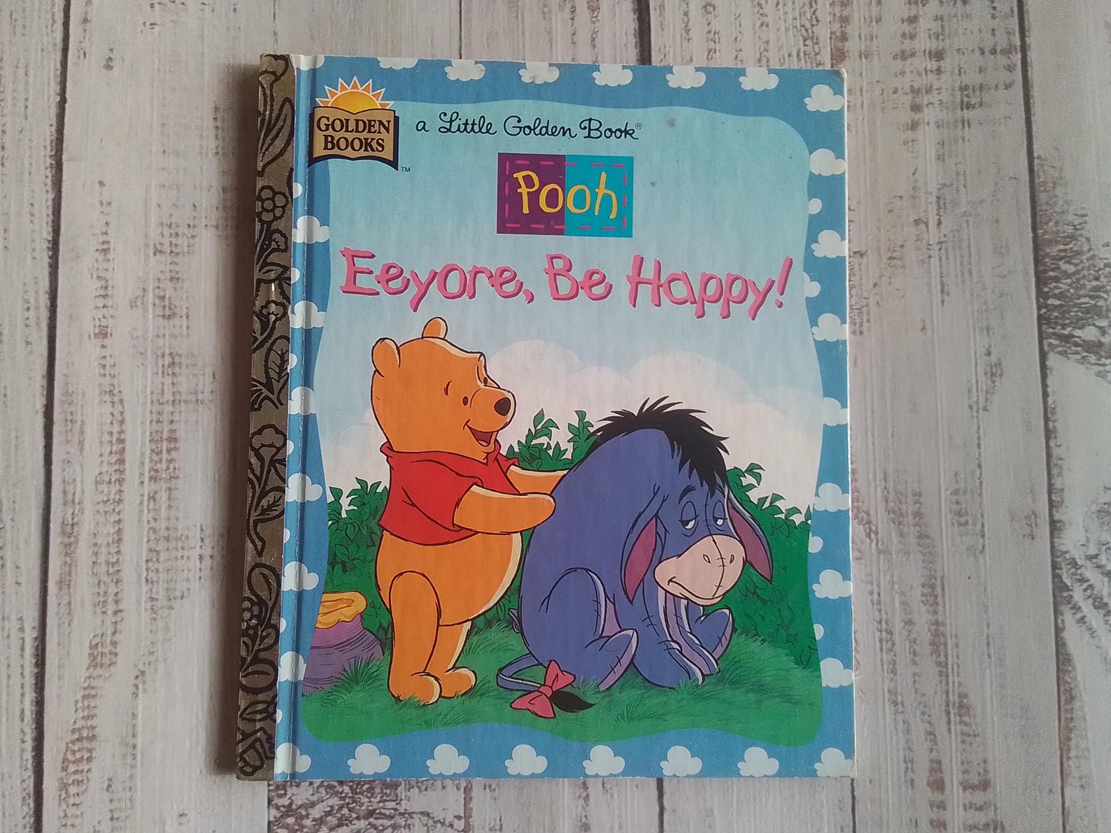 Winnie the Pooh Eeyore Be Happy Little Golden Book / Eeyore Donkey Book ...