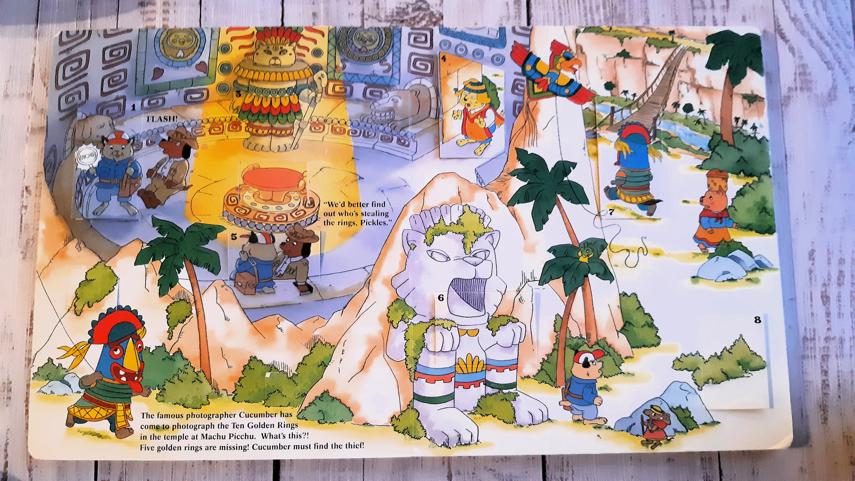 Vintage the Busy World of Richard Scarry Flap Book 1997/ Richard Scarry ...