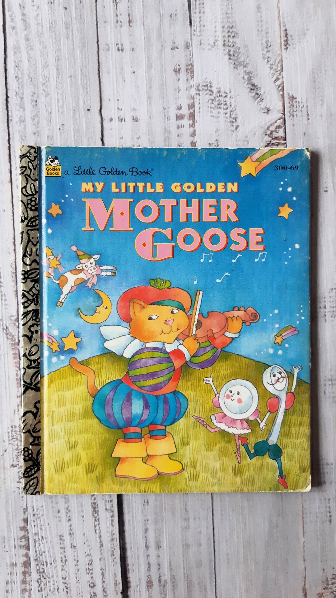 Vintage My Little Golden Mother Goose Little Golden Book/ Vintage ...