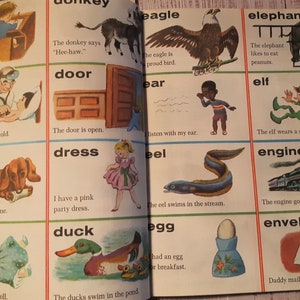 Vintage Little Golden Picture Dictionary Book 1977/ Vintage Dictionary ...