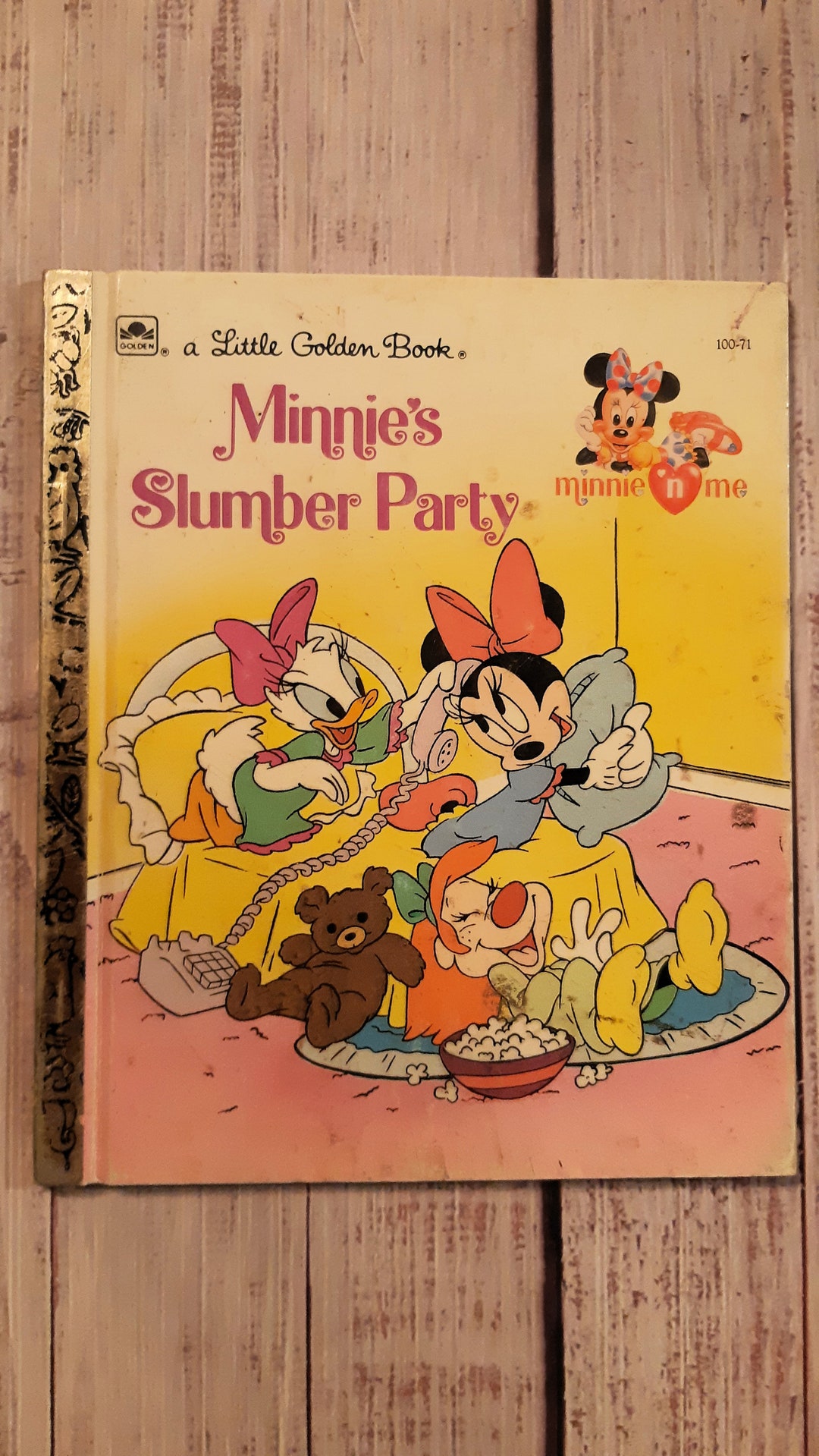 Minnie Mouse Little Golden Book/ Walt Disney Vintage Mickey Book ...