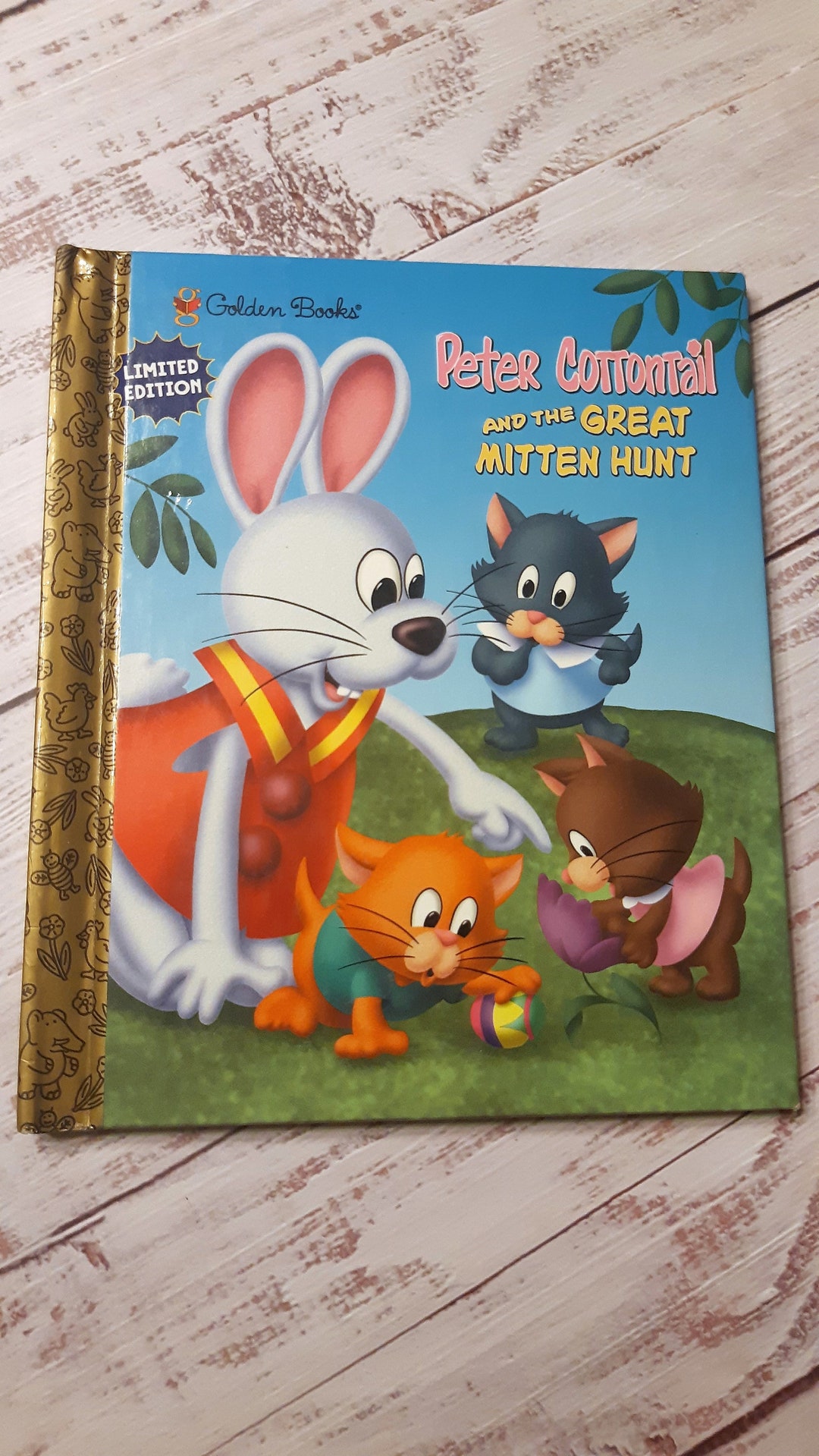 Peter Cottontail Little Golden Book Limited First Edition 1999/ Vintage ...