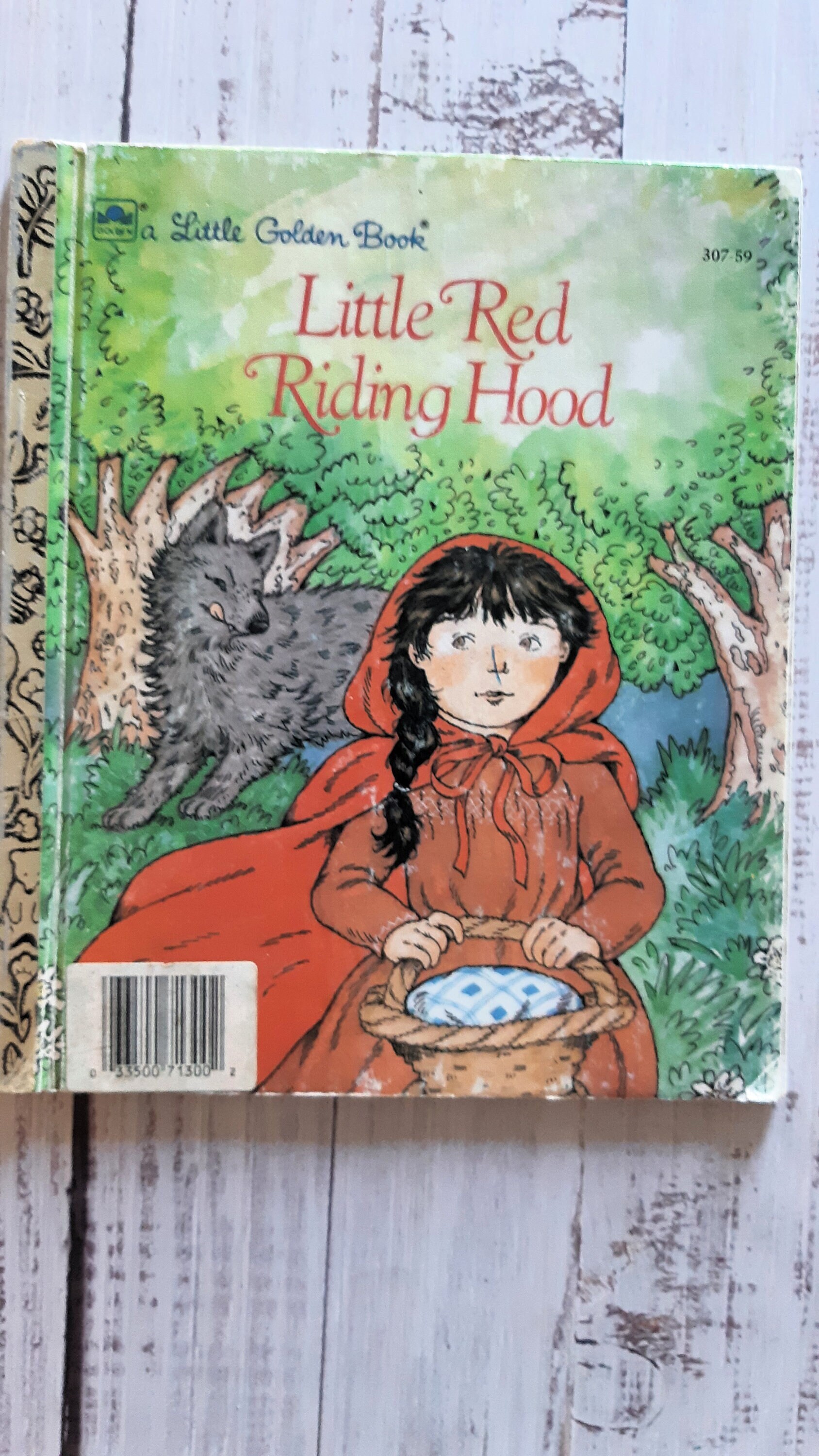 Little Red Riding Hood Vintage Little Golden Book/ Little Red Riding ...