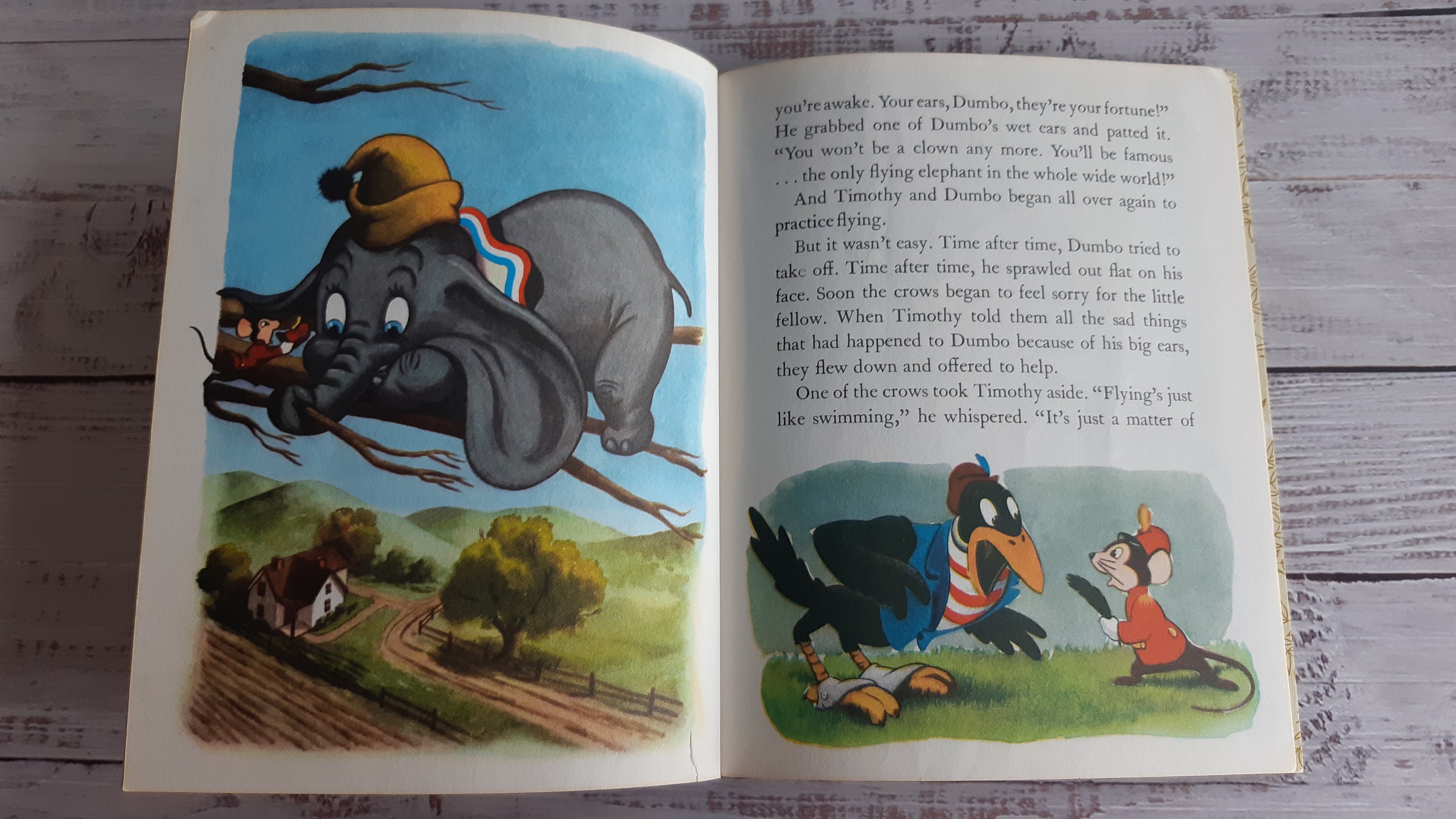 Walt Disney's Dumbo Little Golden Book / Little Golden - Etsy
