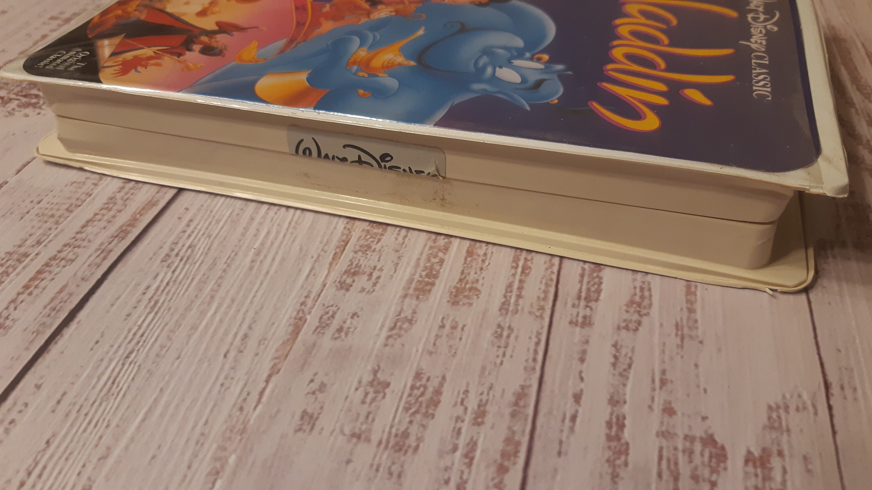 Aladdin Walt Disney VHS Vintage Black Diamond/ Walt Disney Classic ...