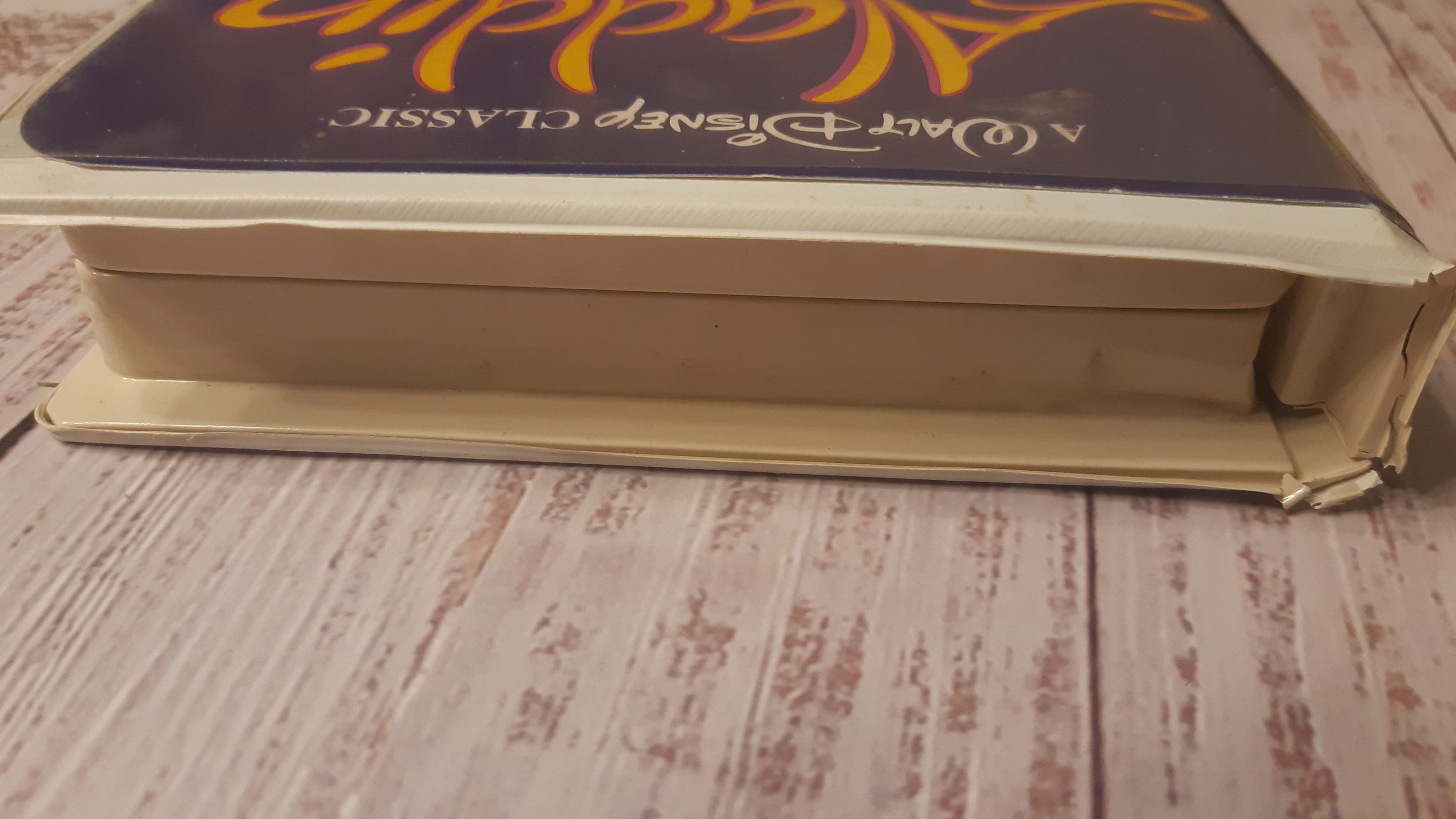 Aladdin Walt Disney VHS Vintage Black Diamond/ Walt Disney Classic ...