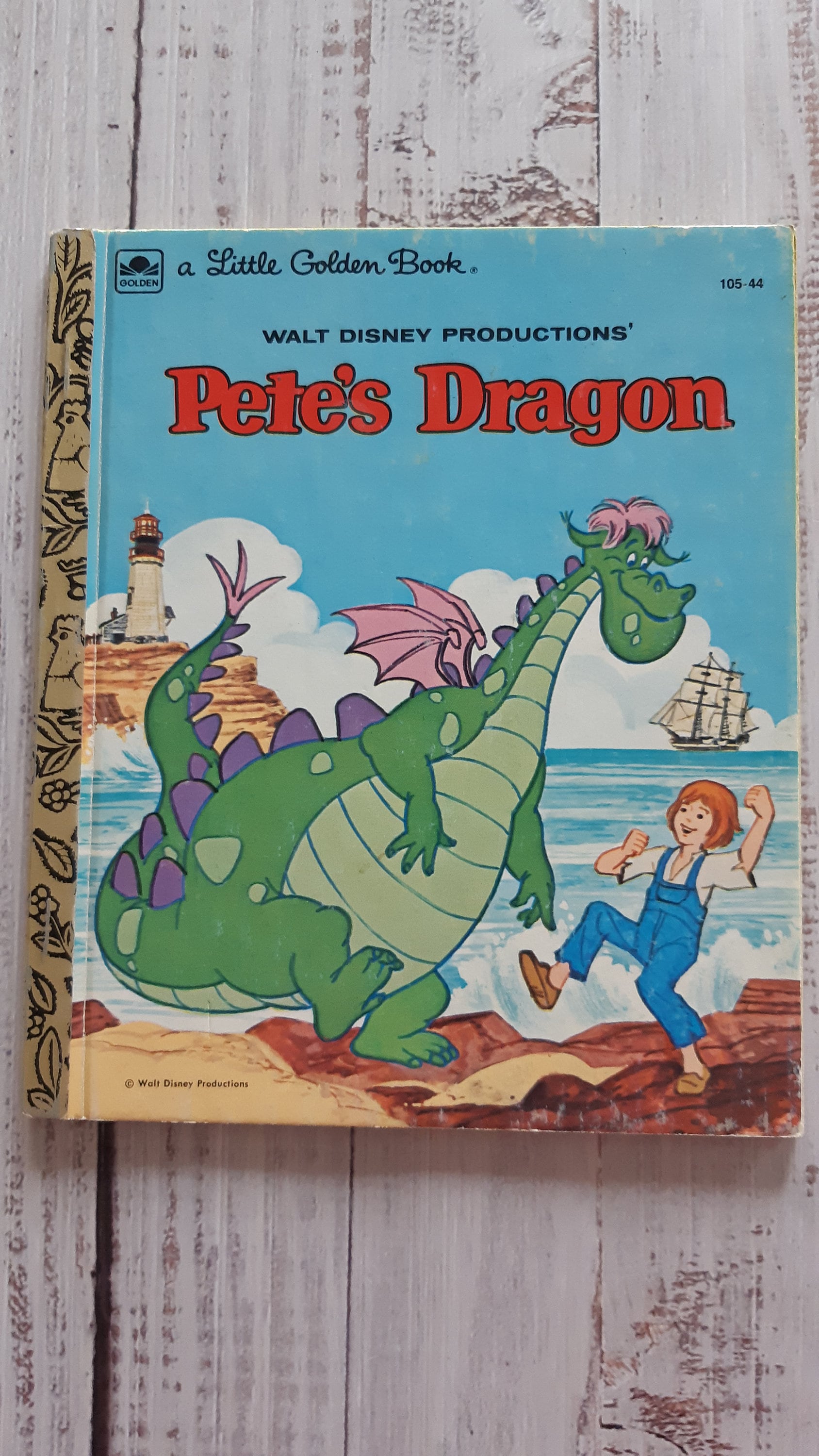 Pete's Dragon Little Golden Book / Little Golden Children's Hardcover ...