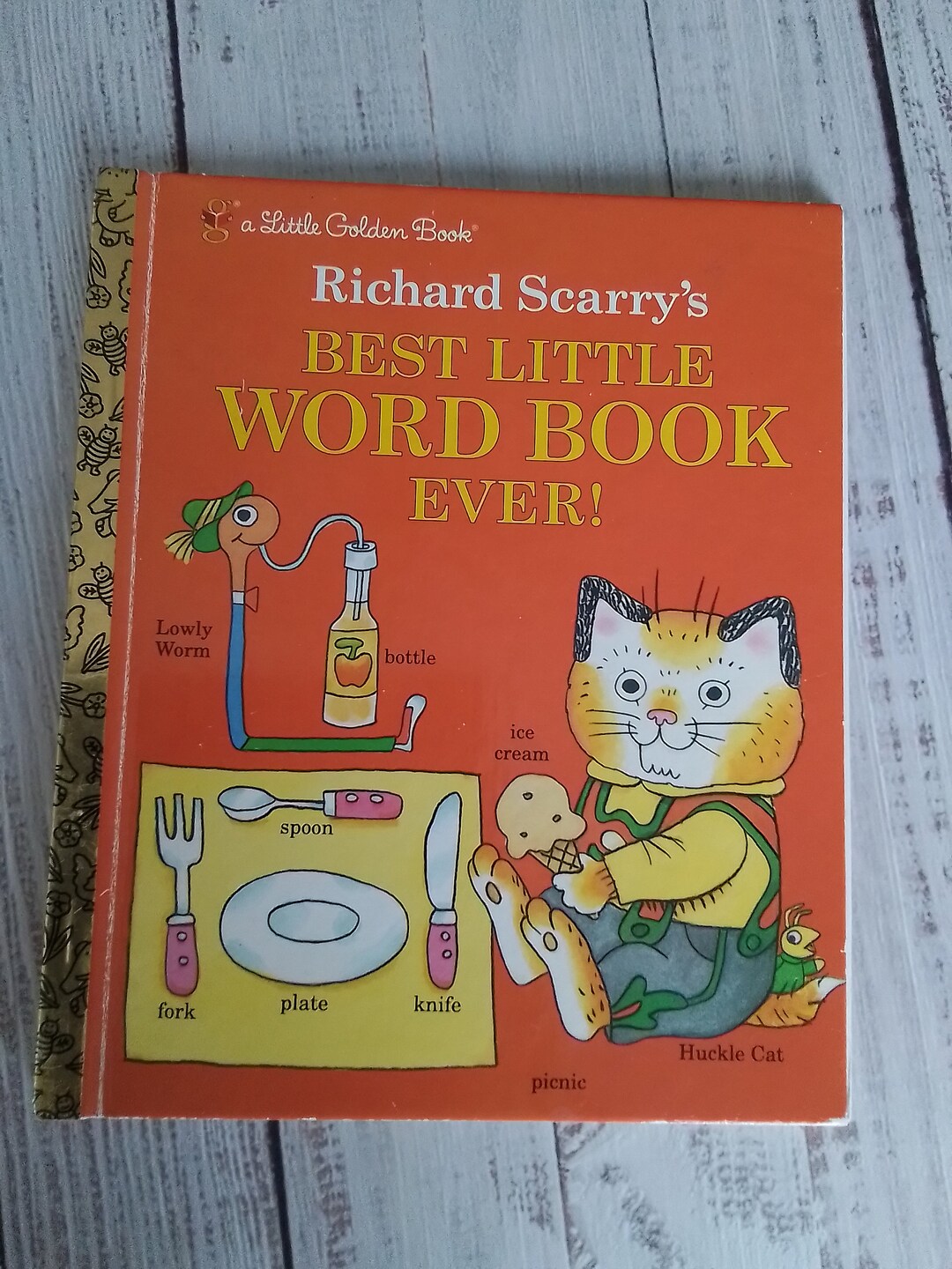 Richard Scarry Best Little Word Book Ever! Little Golden Book/ Vintage ...