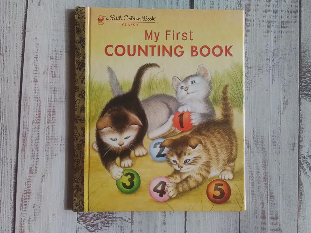 Vintage My First Counting Book Little Golden/ Children's Hardcover ...
