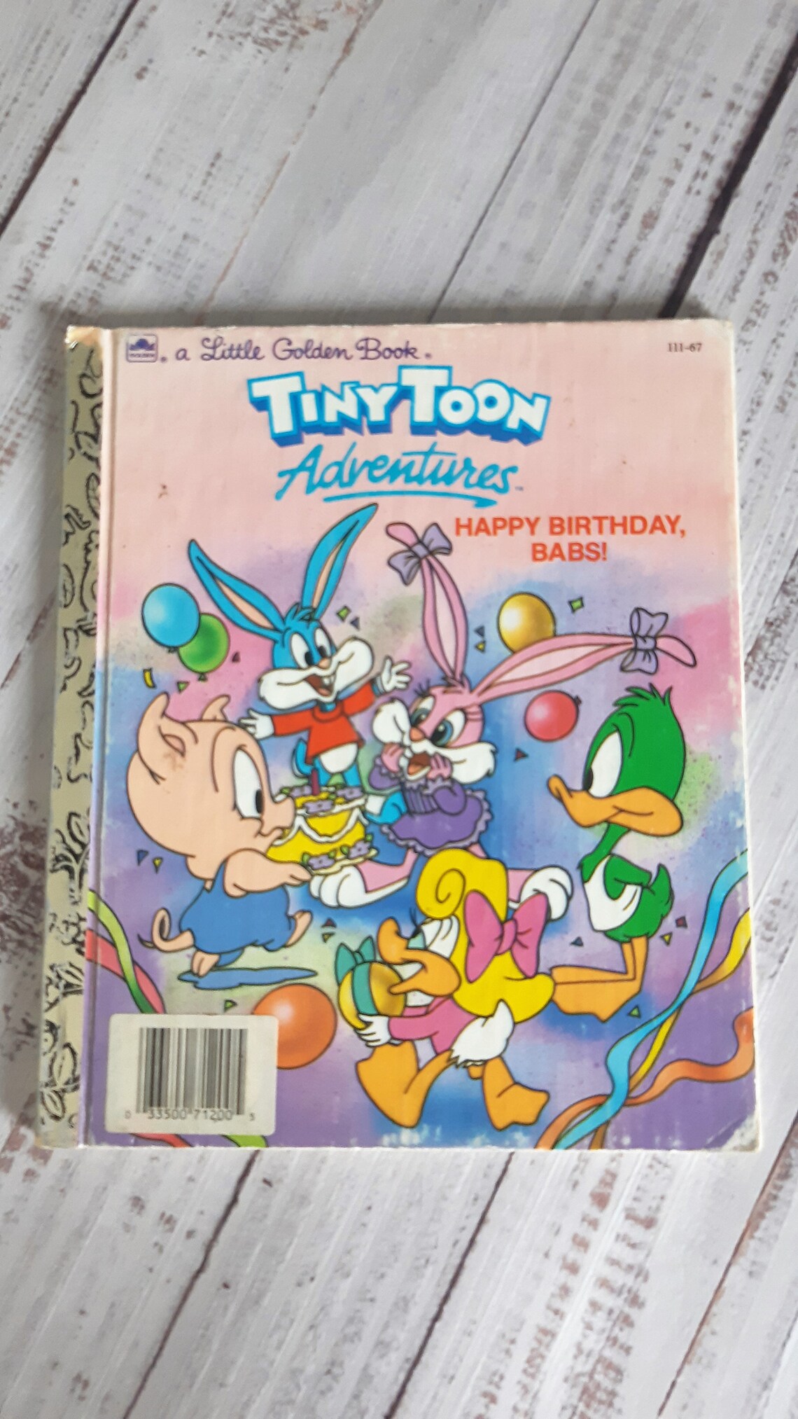 Tiny Toon Adventures Little Golden Book/ Happy Birthday Babs - Etsy Canada