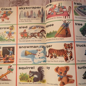 Vintage Little Golden Picture Dictionary Book 1977/ Vintage Dictionary ...