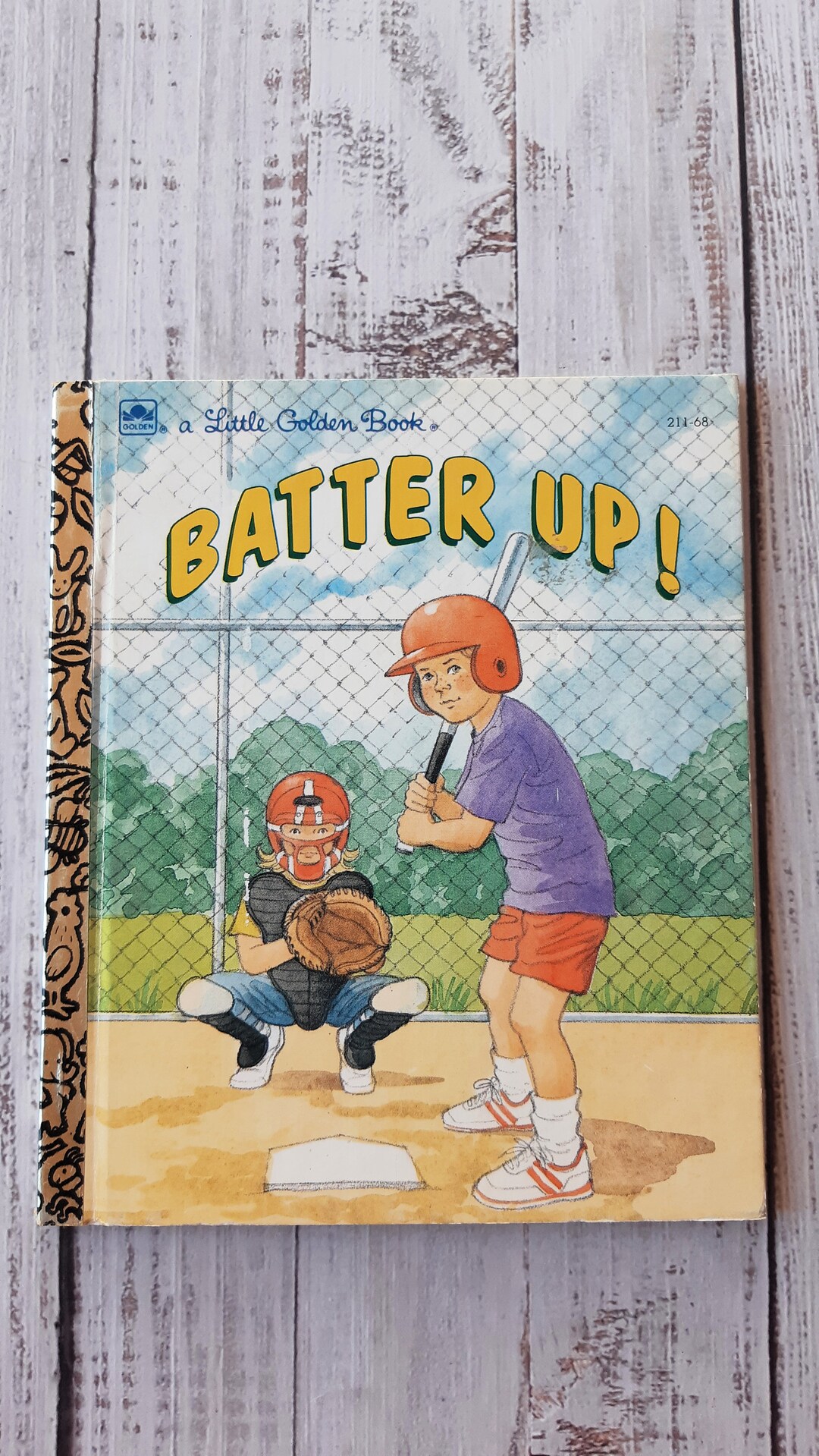 Vintage Batter up Little Golden Book/ Vintage Baseball Story Book ...