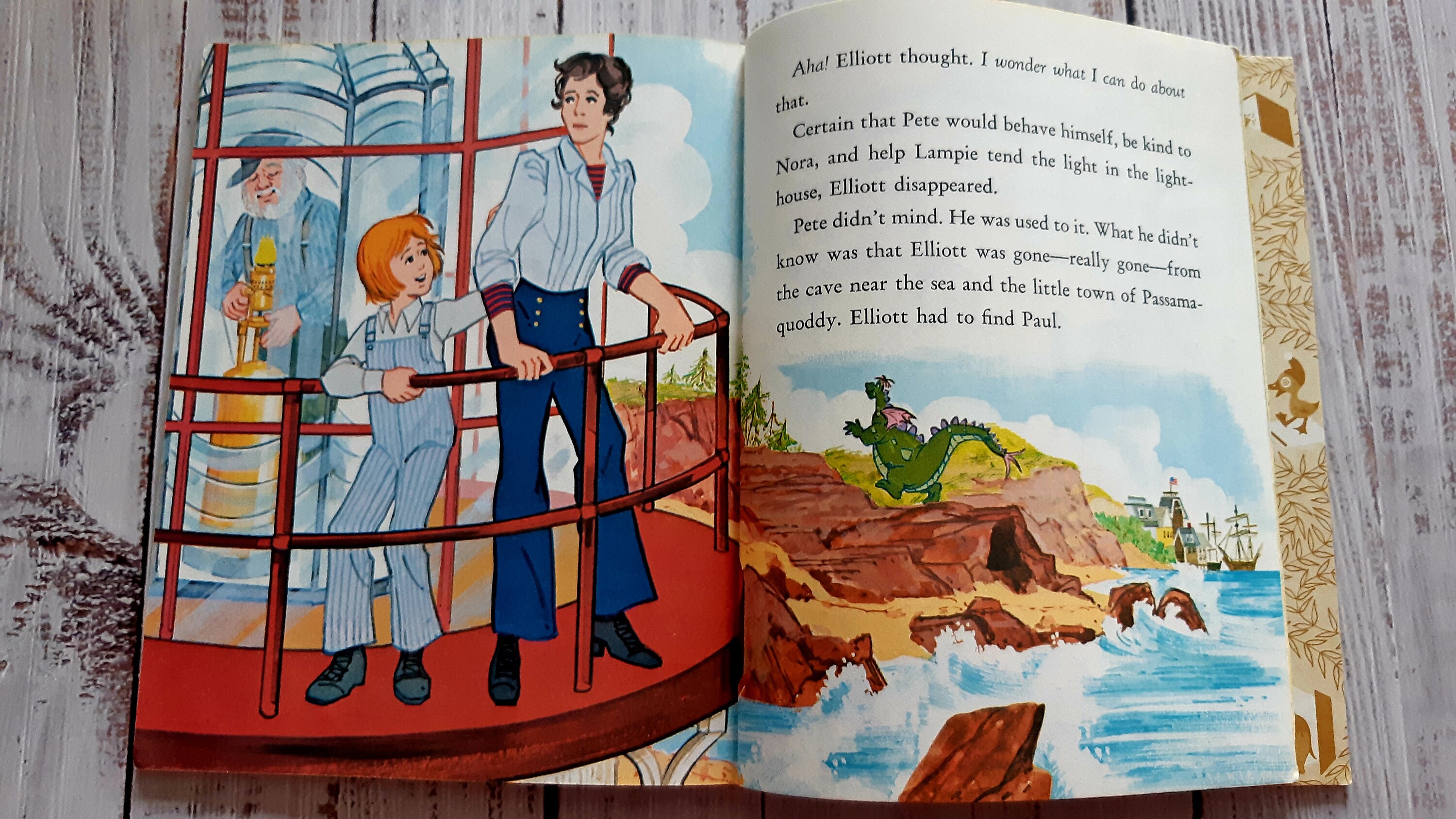 Pete's Dragon Little Golden Book / Little Golden Children's Hardcover ...