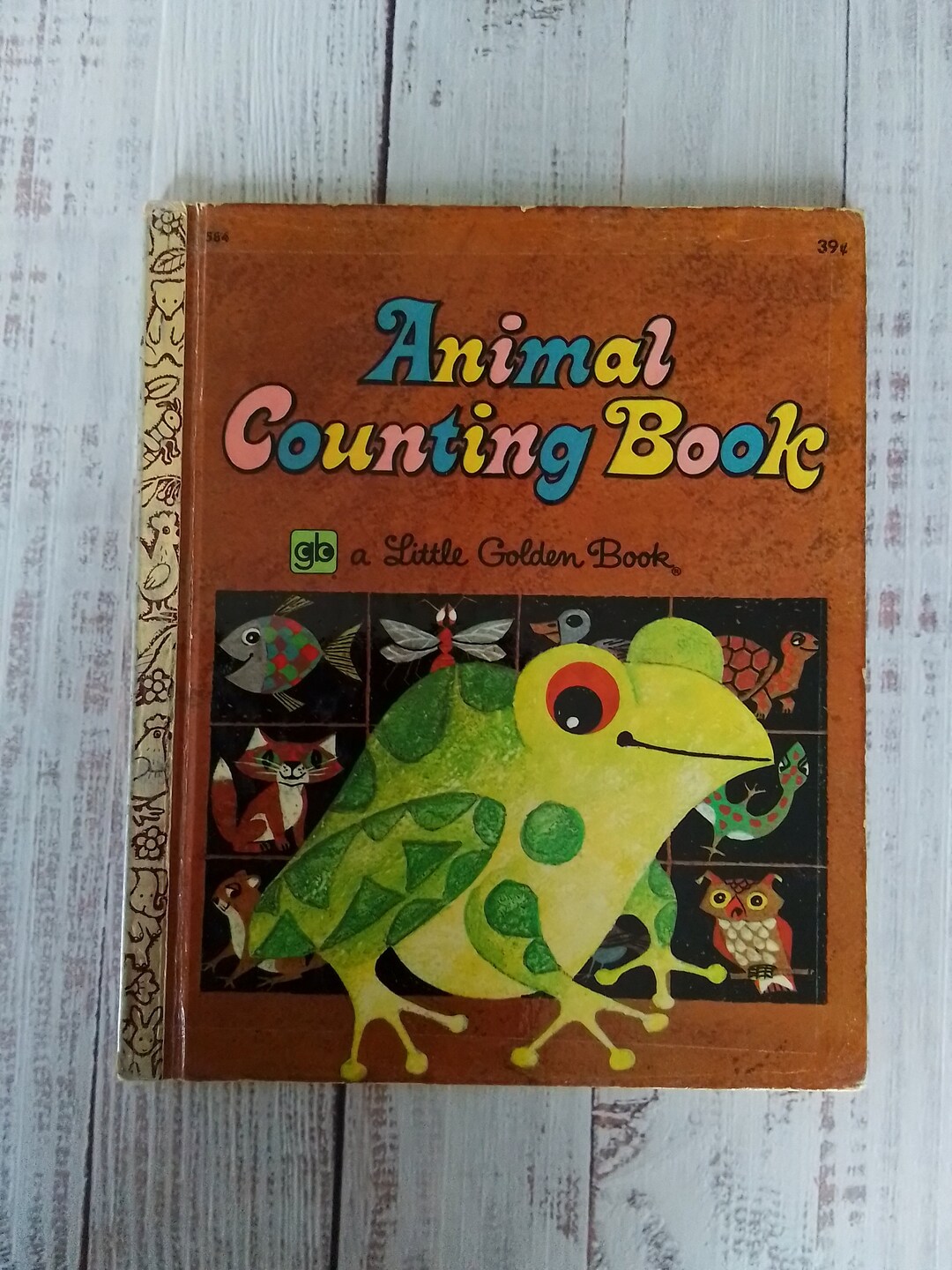 Animal Counting Book Little Golden Book/ Vintage 1971 Golden Book ...