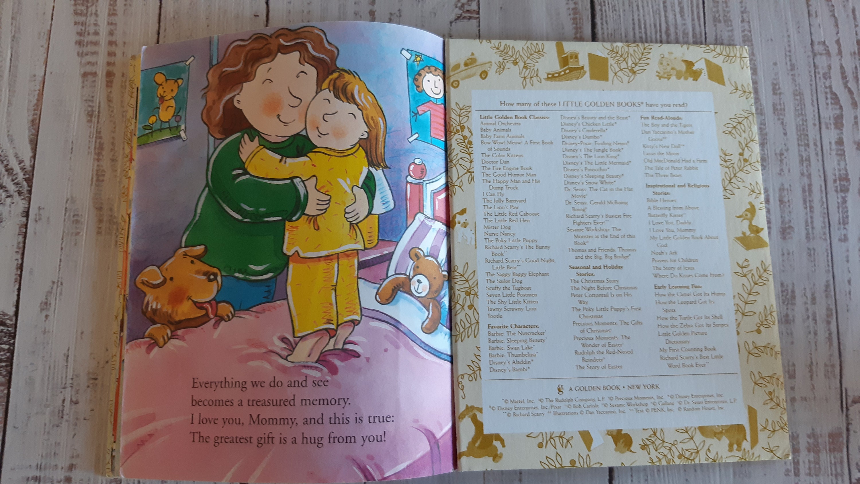 I Love You, Mommy Little Golden Book / Little Golden Hardcover Book ...