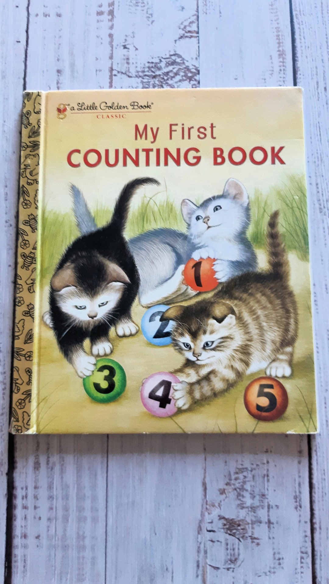 My First Counting Book Little Golden 1985/ Counting Numbers Book ...