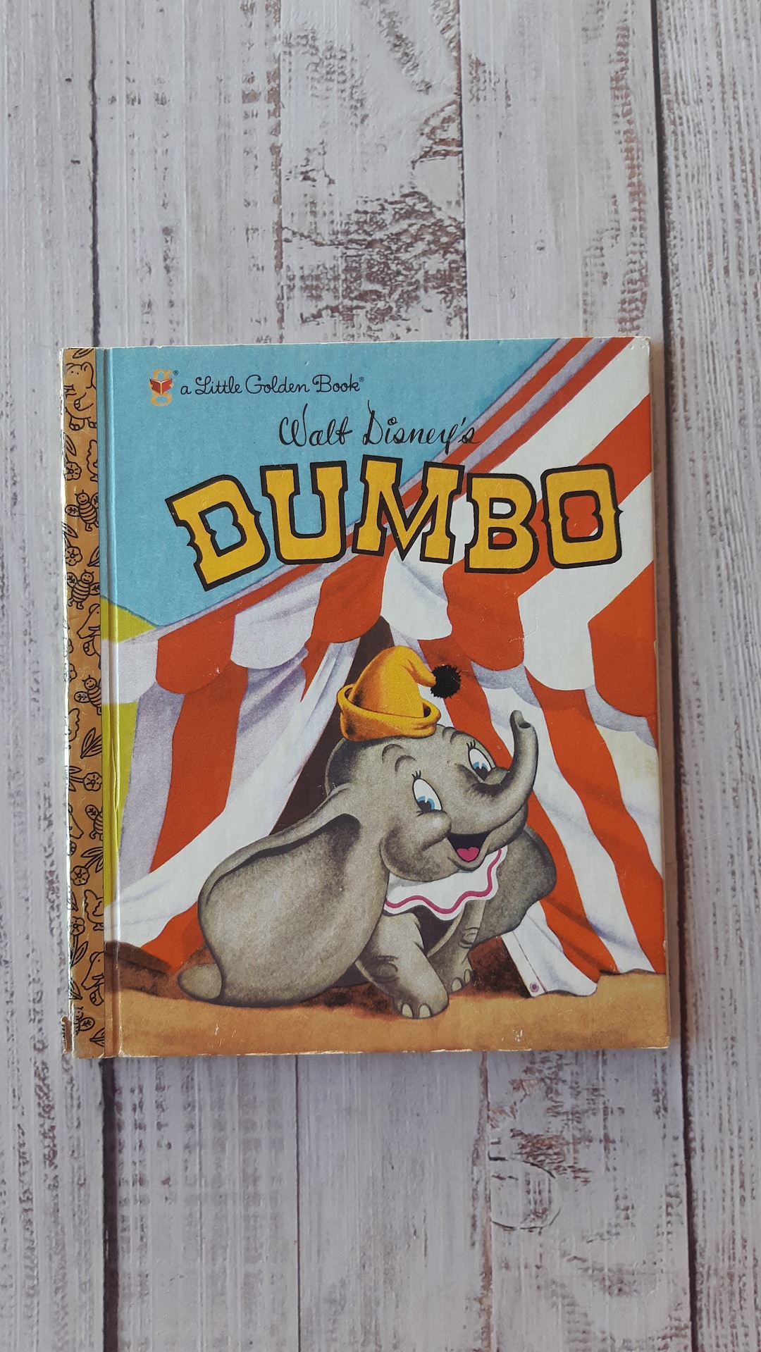 Vintage Walt Disney Dumbo Little Golden Book / Vintage Dumbo Book ...