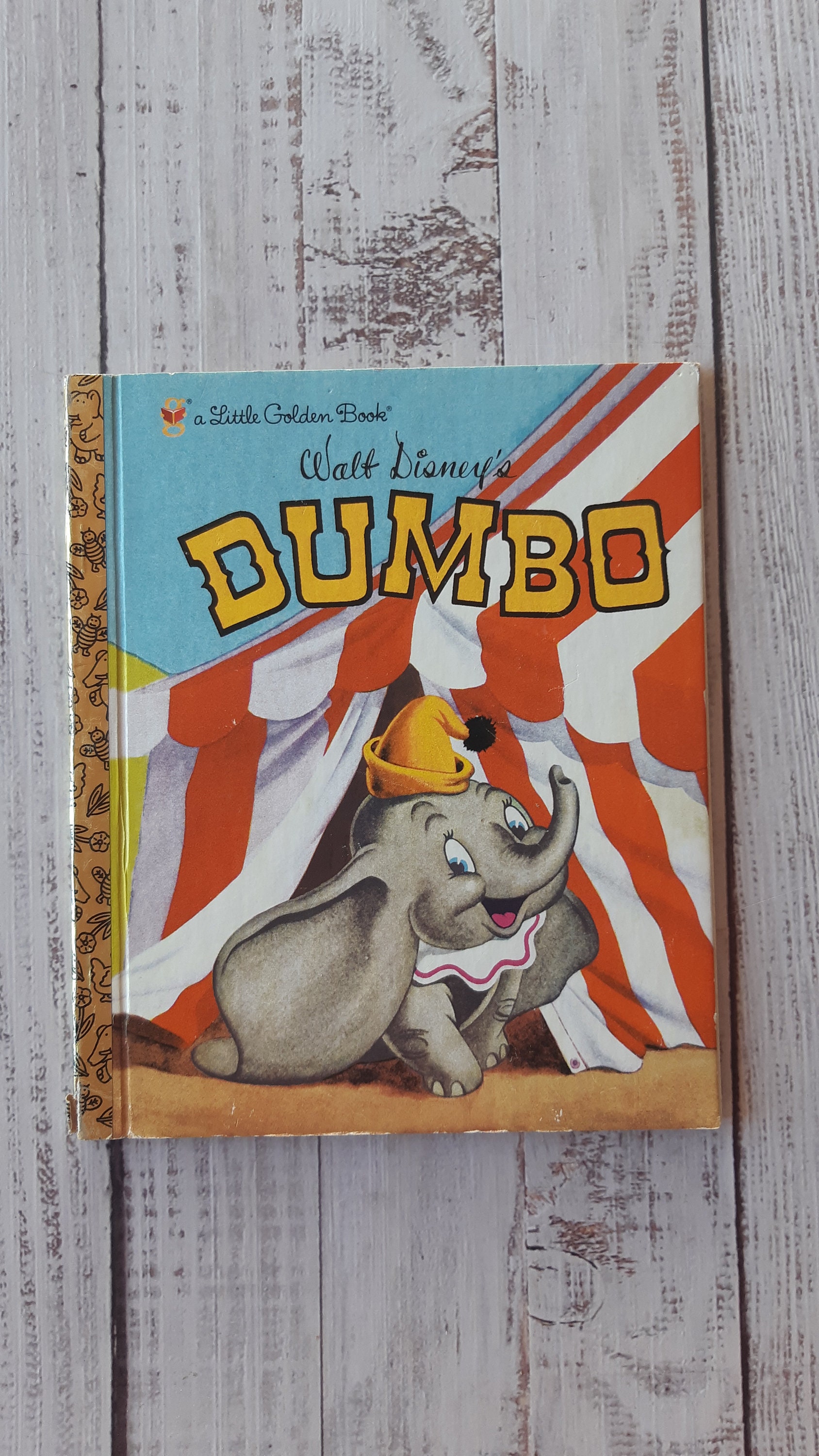 Vintage Walt Disney Dumbo Little Golden Book / Vintage Dumbo Book ...