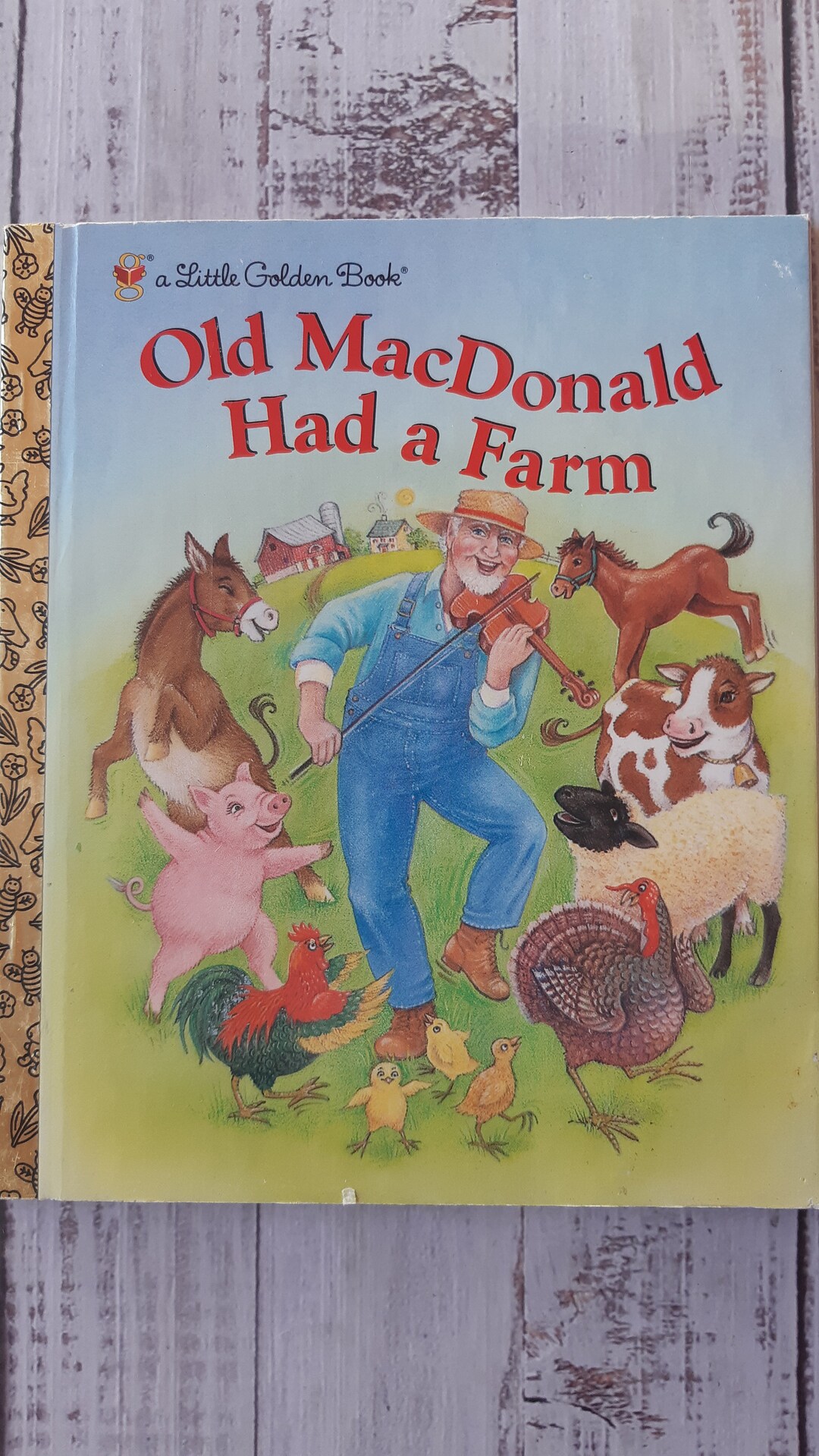 Vintage Old Macdonald Had A Farm Little Golden Book/ Old Macdonald Had ...