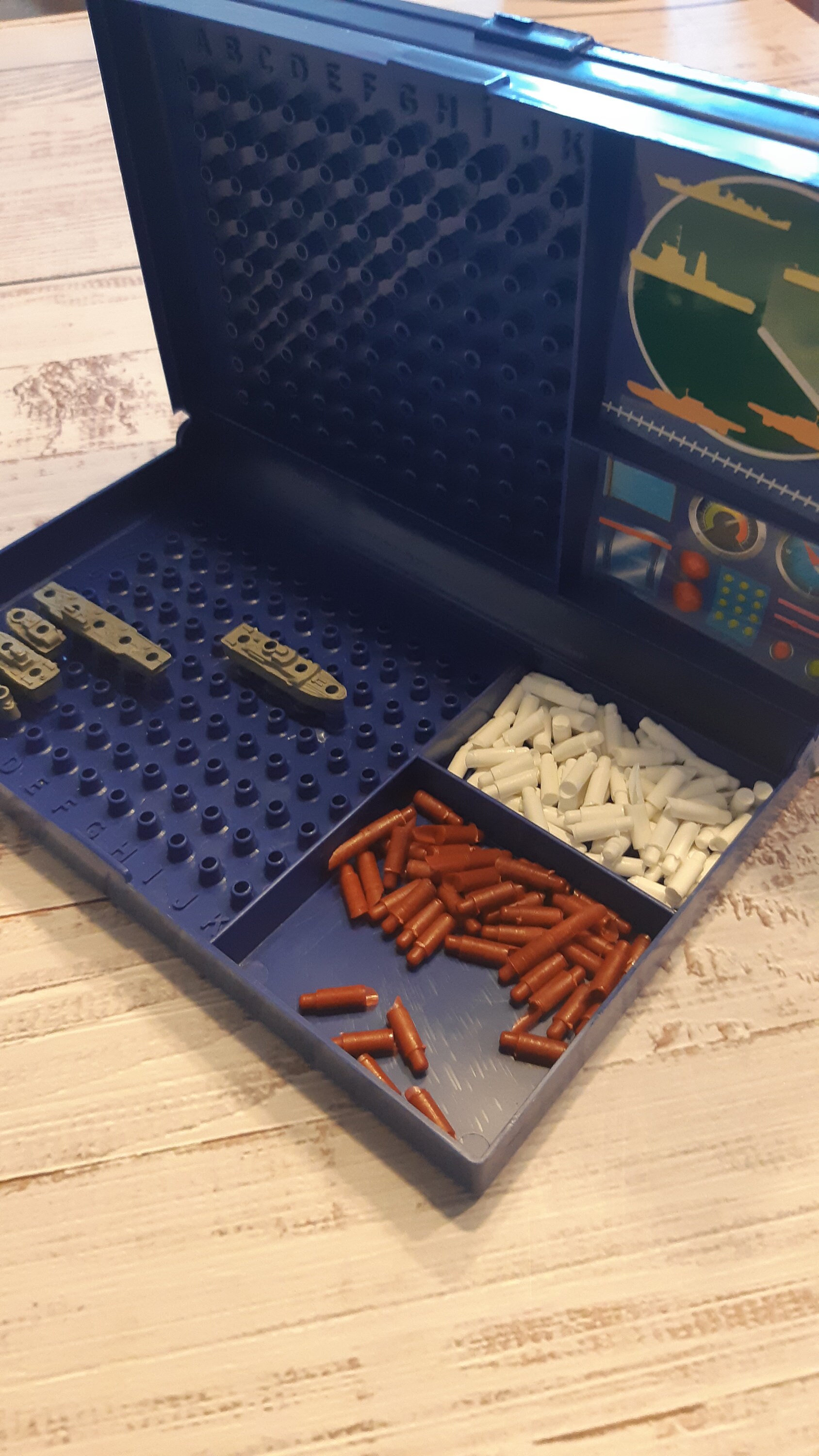 Vintage Sea Battle 2 Player Game/ Vintage Battleship Game/ 1980 Kids ...