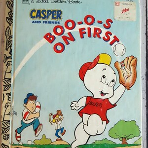 Casper Ghost and Friends Boos on First Little Golden Book/ Vintage ...