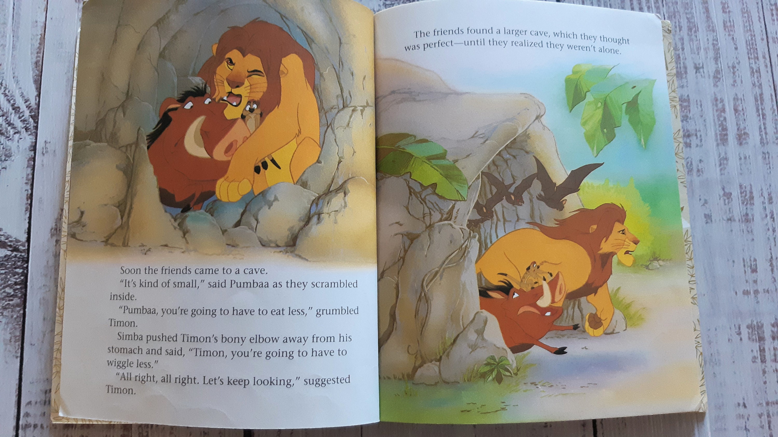 Disney's the Lion King Little Golden Book/ No Worries/ A New Story ...