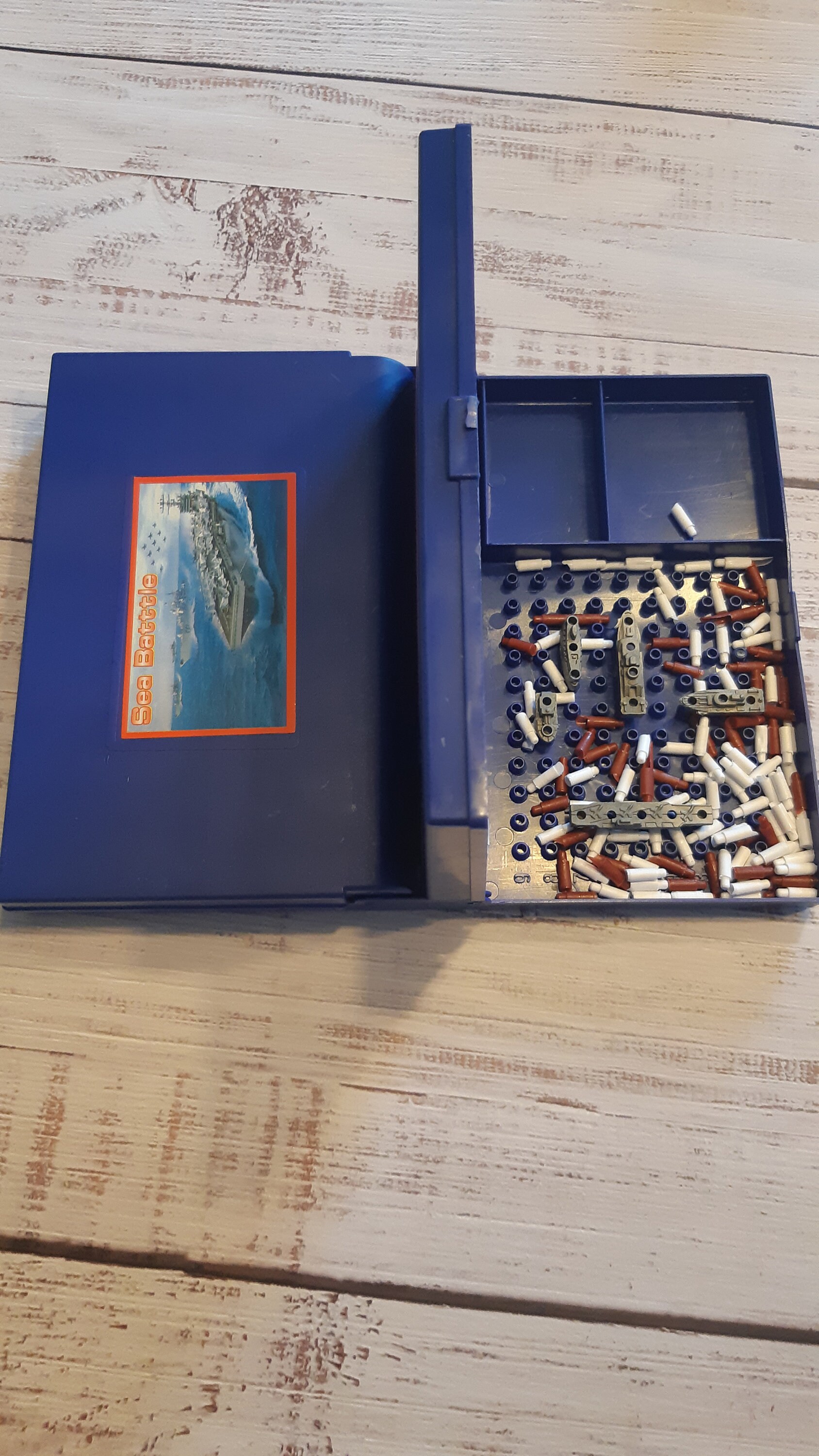 Vintage Sea Battle 2 Player Game/ Vintage Battleship Game/ 1980 Kids ...