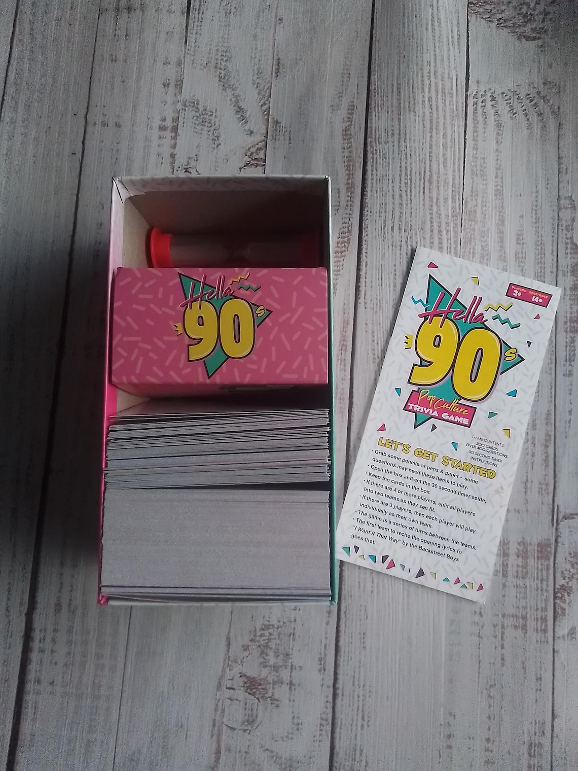 Vintage 90's Pop Culture Trivia Game / Vintage 90's Culture Party ...
