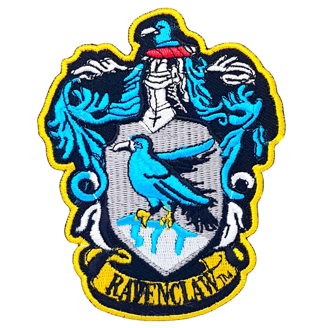 Harry Potter Ravenclaw Crest Badge Iron on Sew on Embroidered - Etsy
