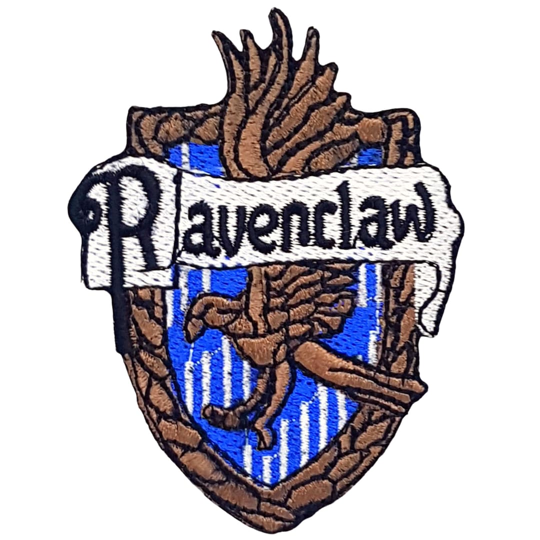 Ravenclaw Harry Potter Badge Iron on Sew on Embroidered Patch - Etsy