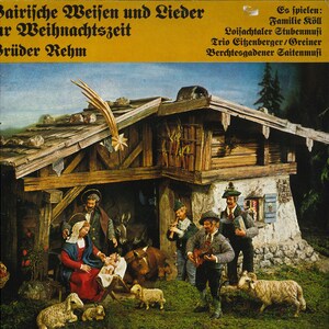 Record, Brothers Rehm- Bavarian Melodies and Songs at Christmas Time ...