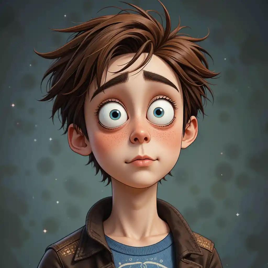 Custom Tim Burton Style Character Portrait - Etsy