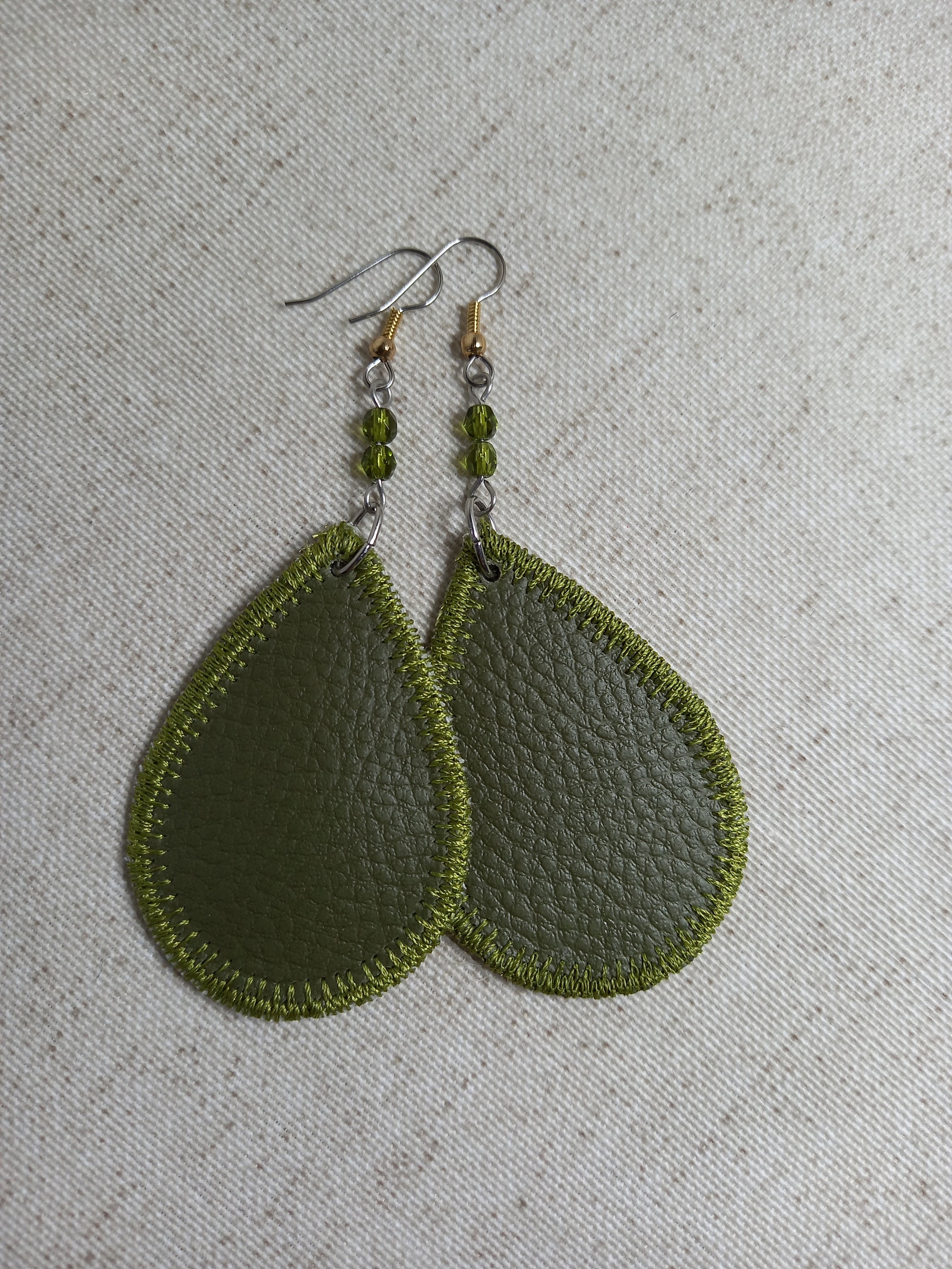 Drop Earrings Machine Embroidery Design, Machine Embroidery Files - Etsy