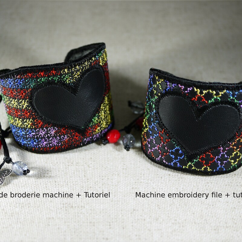 Embroidery Bracelet - Etsy