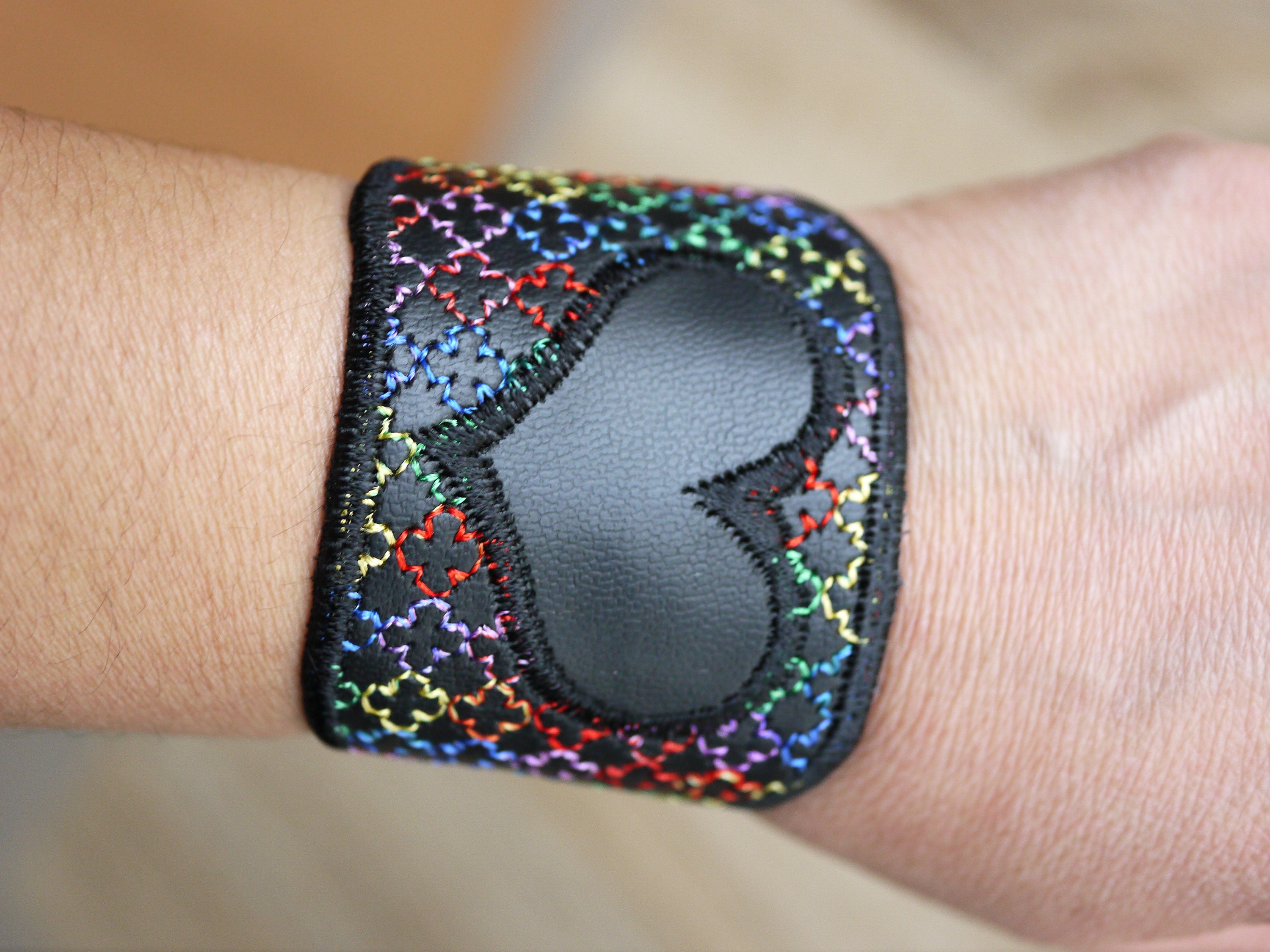 Cuff Bracelet Machine Embroidery Design, Machine Embroidery Files ...