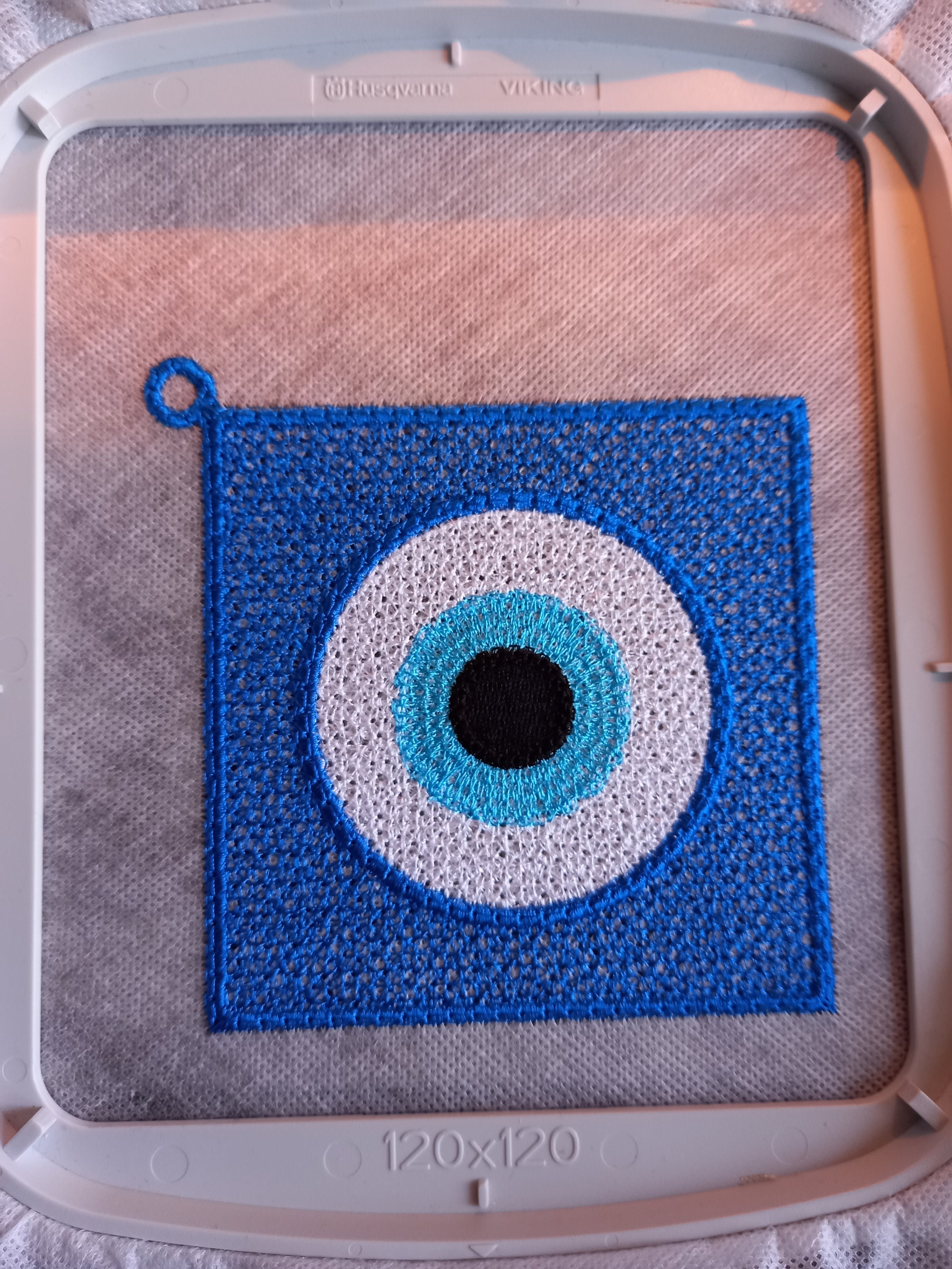 FSL Evil Eye Talisman Machine Embroidery Design, Decoration Machine ...