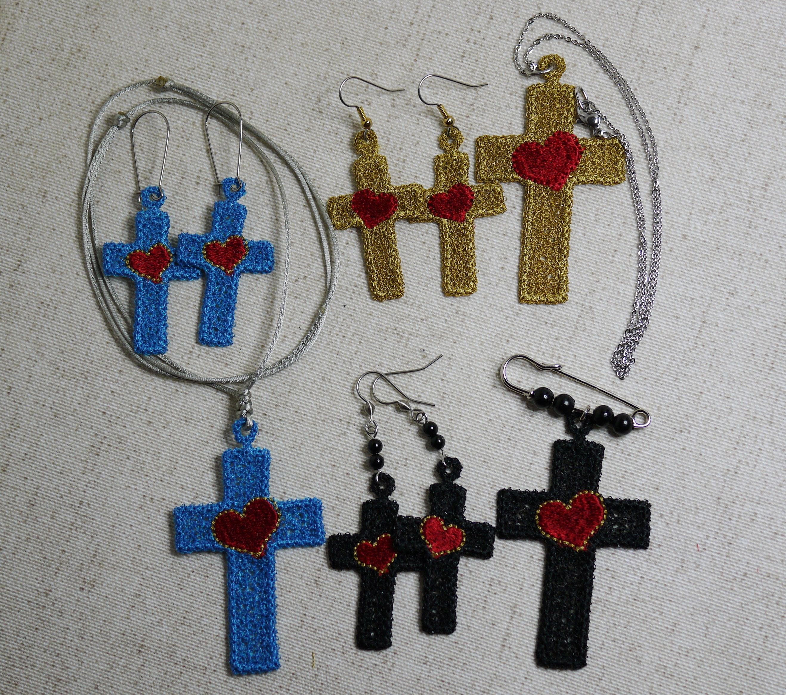 FSL Set Cross Machine Embroidery Design - Etsy