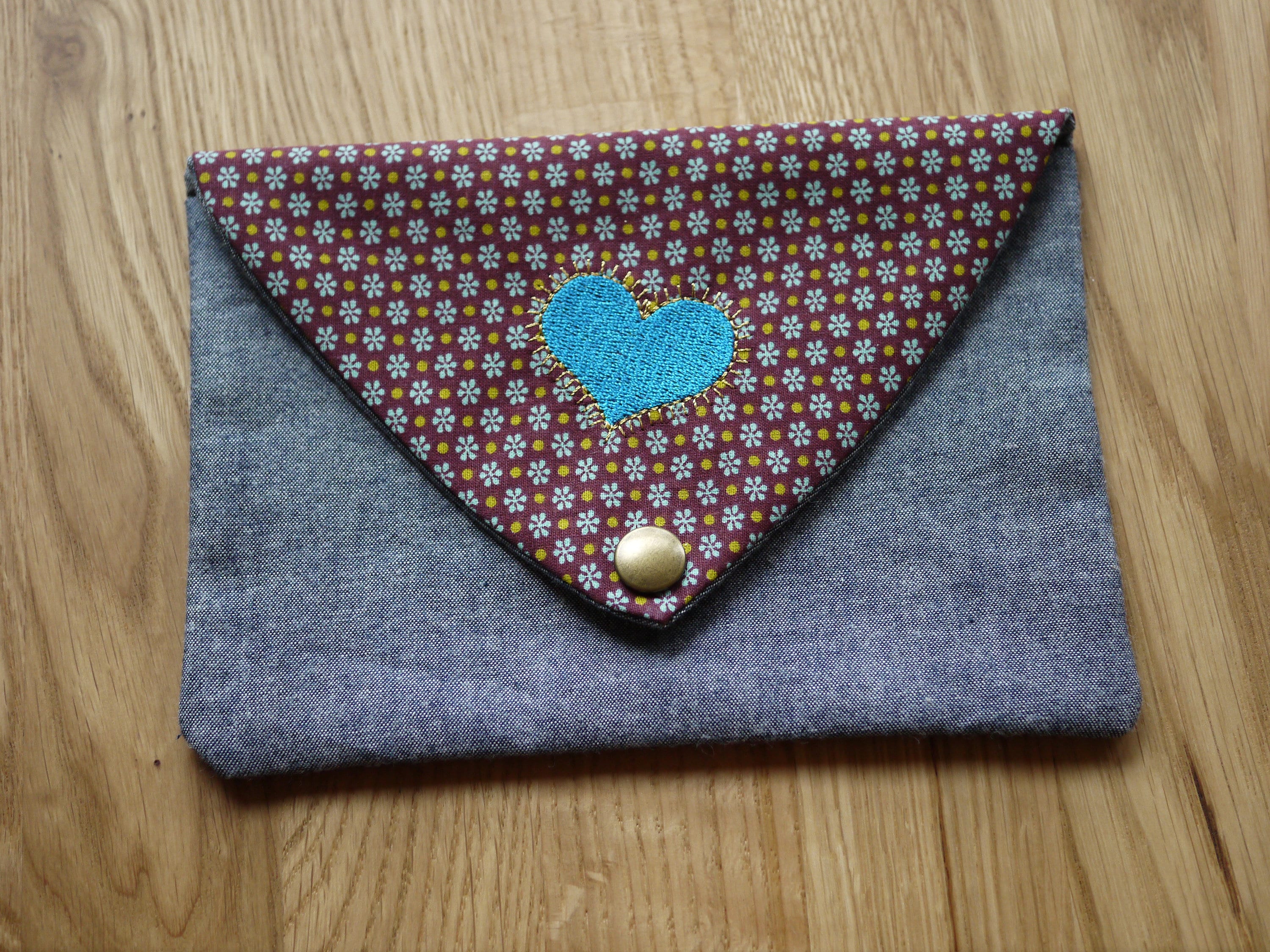 ITH Pouch Pocket Machine Embroidery - Etsy