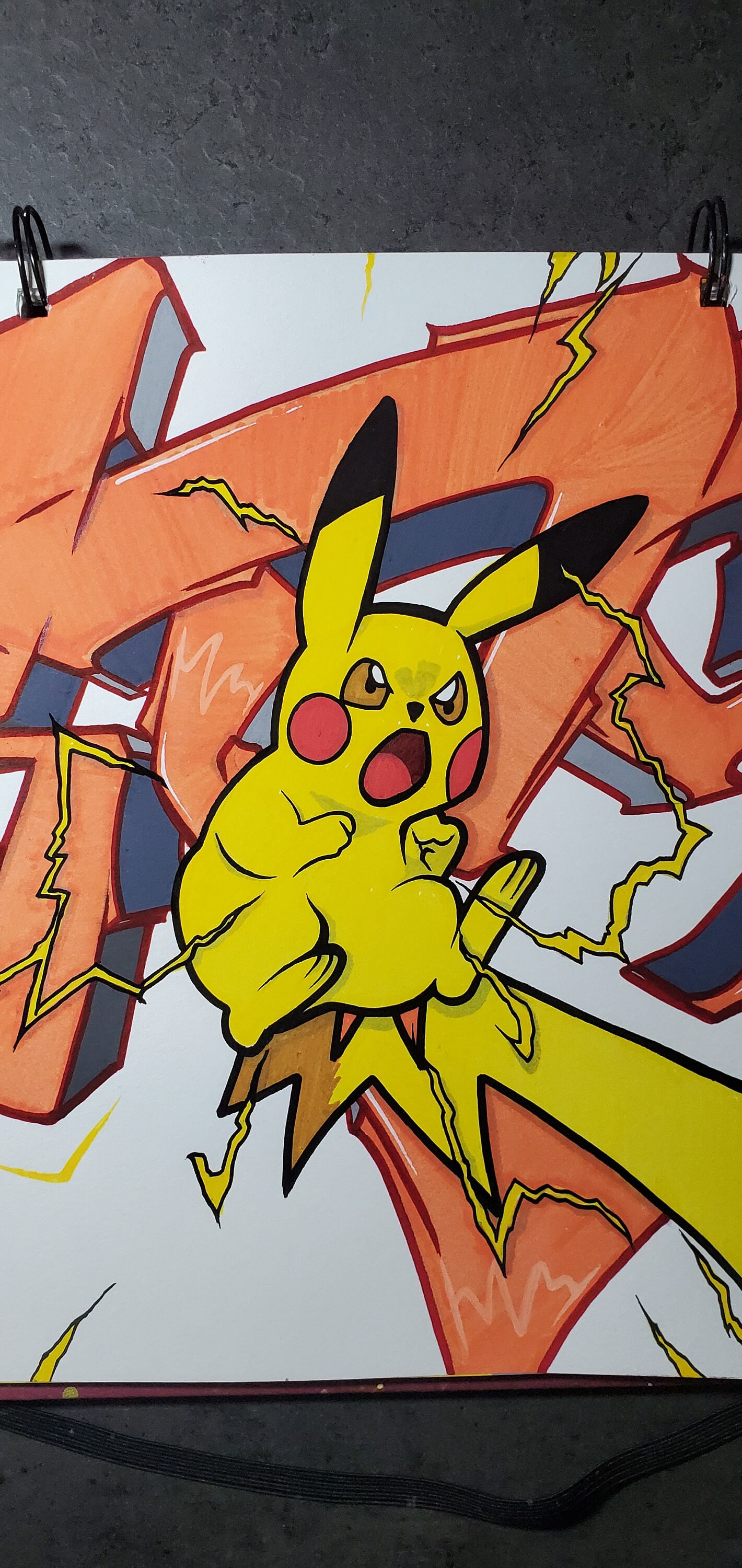 Pikachu Lettering - Etsy