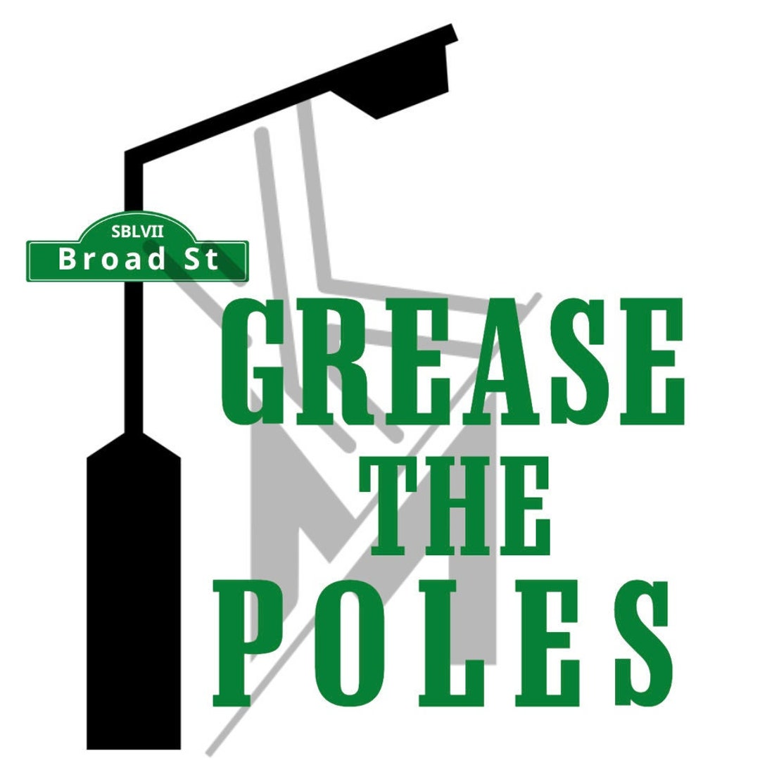 Grease the Poles SVG Philly Football Sports Philly Birds - Etsy