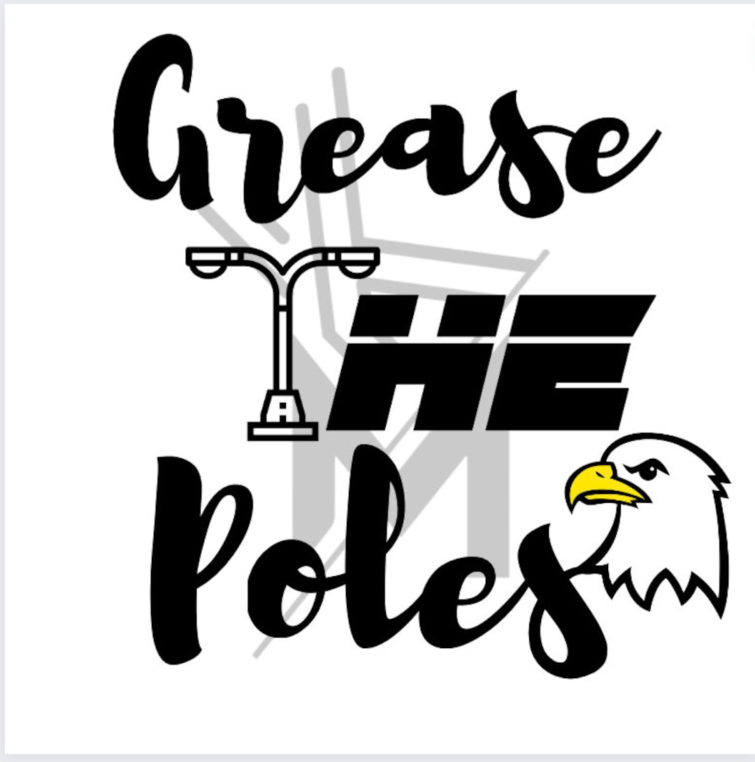 Grease the Poles SVG Philly Football Sports Philly Birds - Etsy