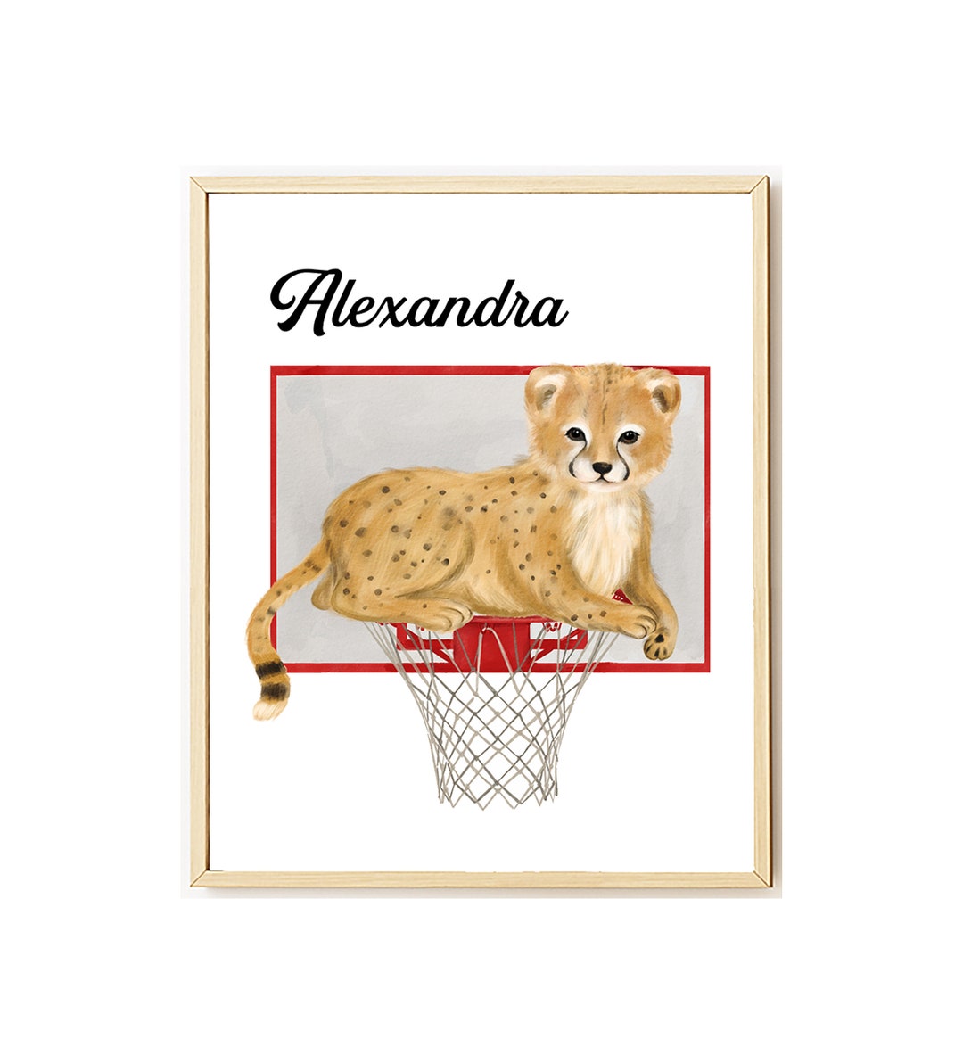 Custom Basketball Printable Art, Basketball Wall Decor, Basketball Wall ...