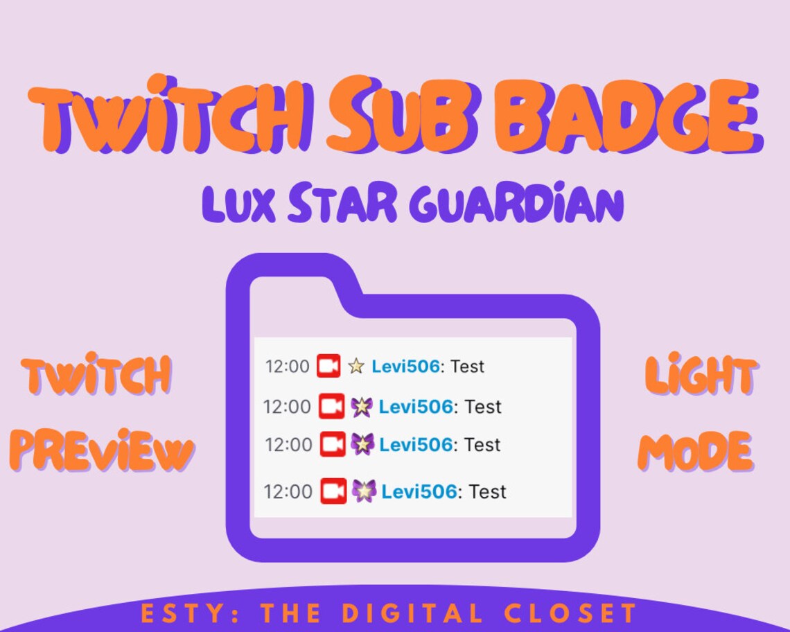 Lux Star Guardian Sub Badge/emote for Twitch, Discord, Youtube ...