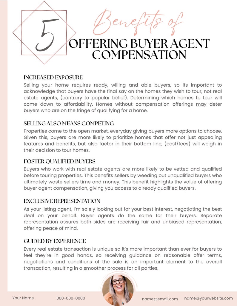 Explain the Benefits of Offering Buyer Agent Commission for Sellers ...