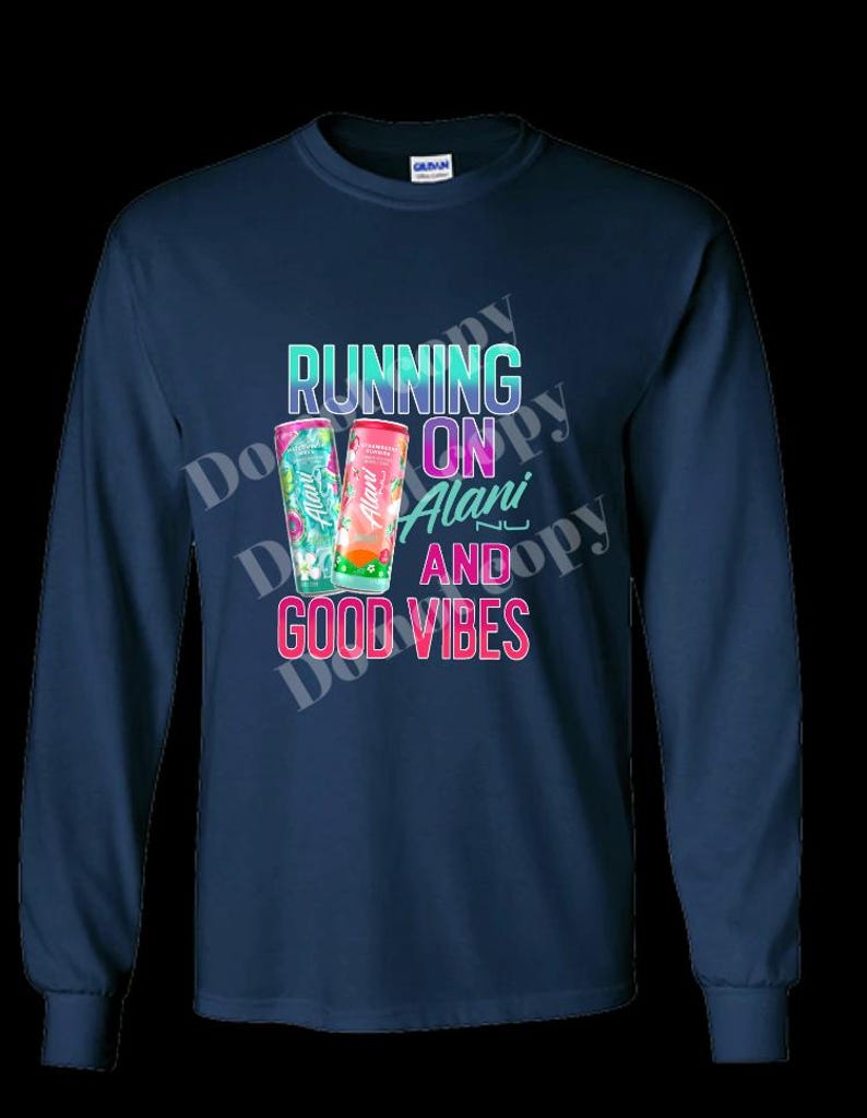 Running on Alani Png, Alani Png, Good Vibes Png - Etsy