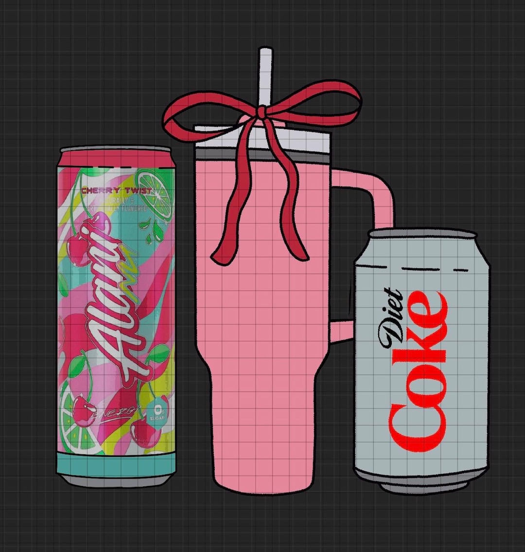 Diet Coke Png, Stanley Png, Alani Png, Soda Png - Etsy